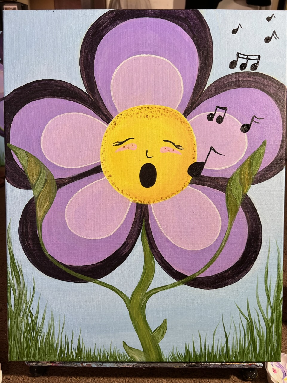 A Flowers Melody - Pinot's Palette Painting