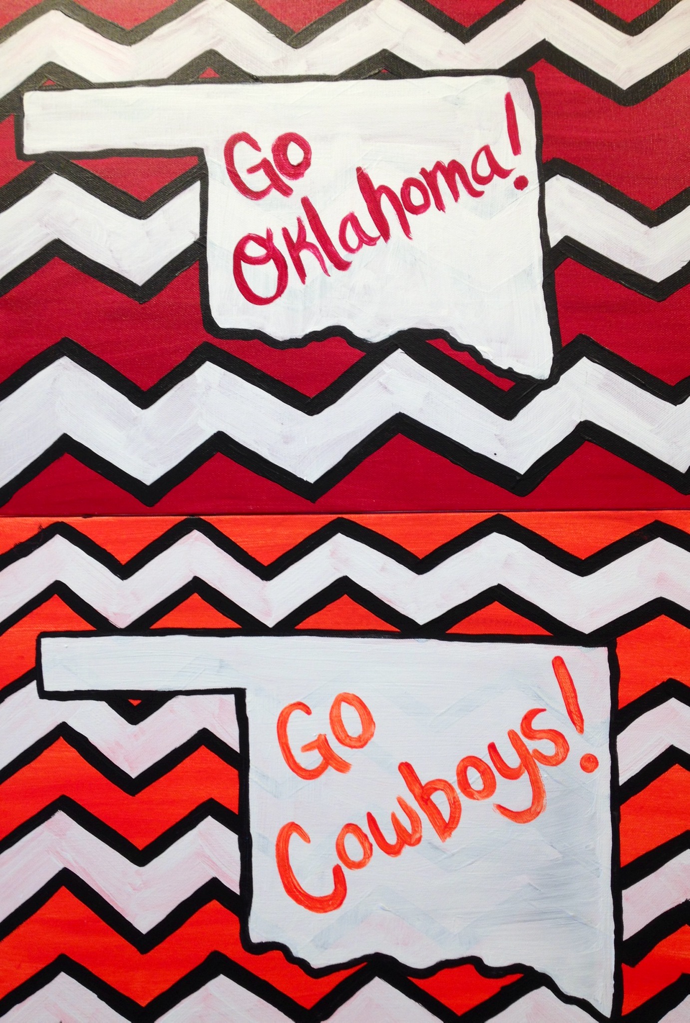 A House Divided - Pinot's Palette Painting