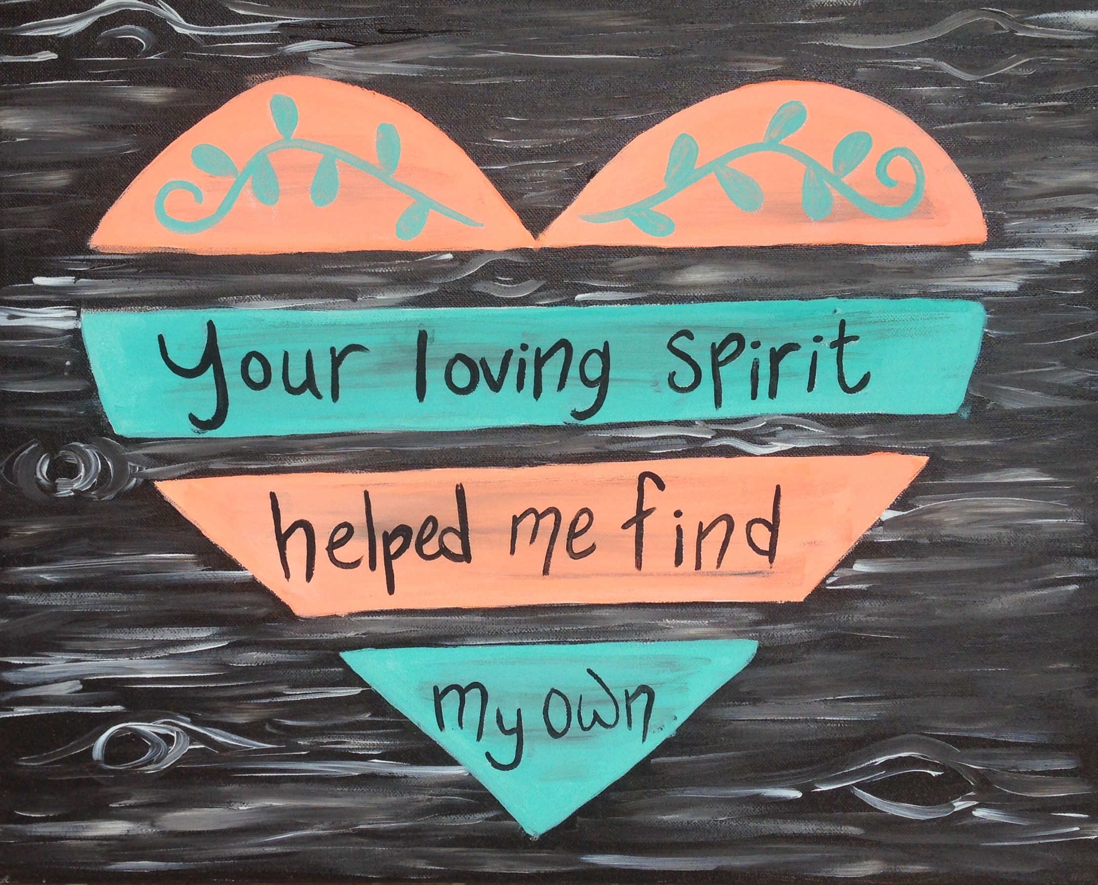 A Loving Spirit - Pinot's Palette Painting