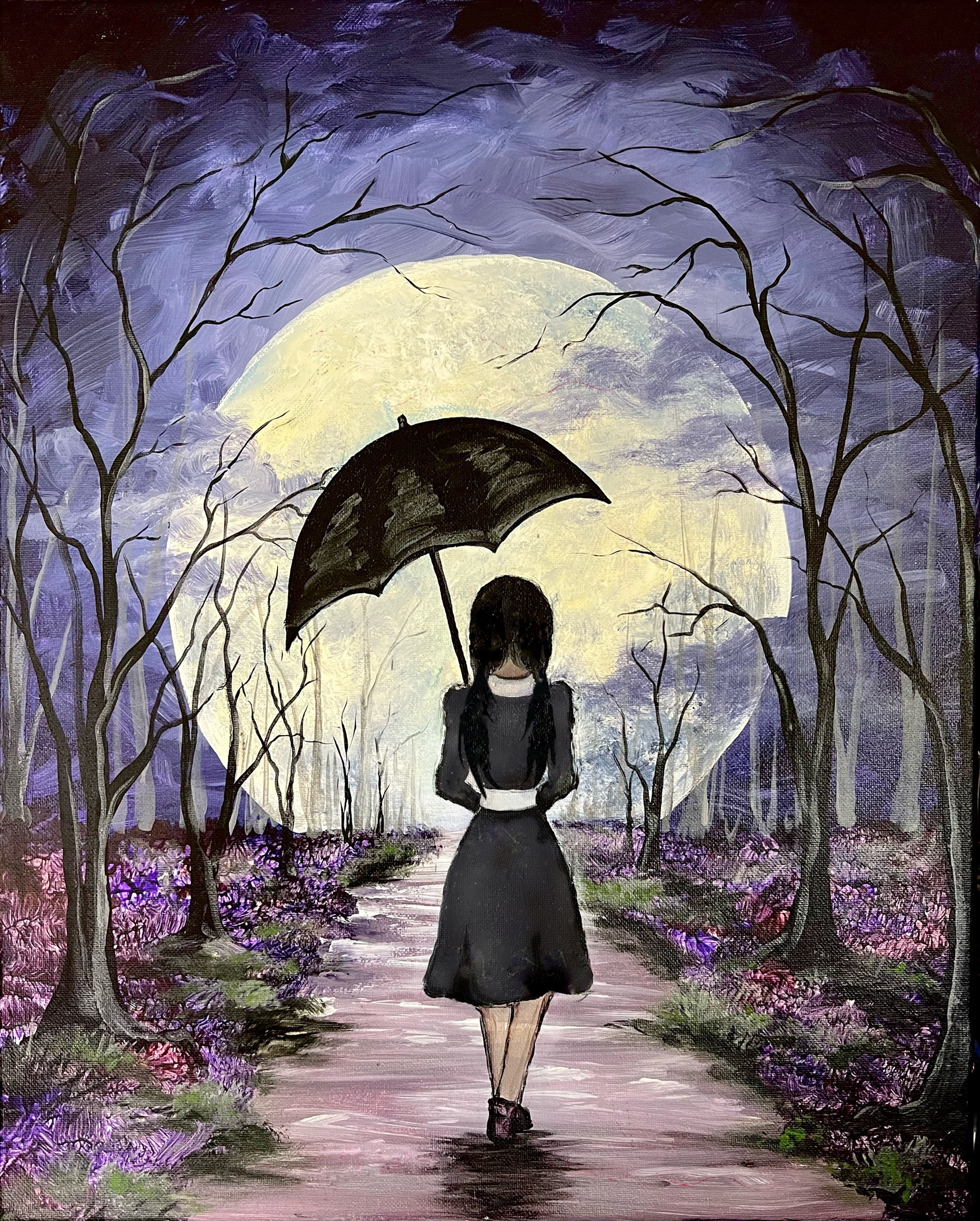 A Wednesday Stroll - Pinot's Palette Painting