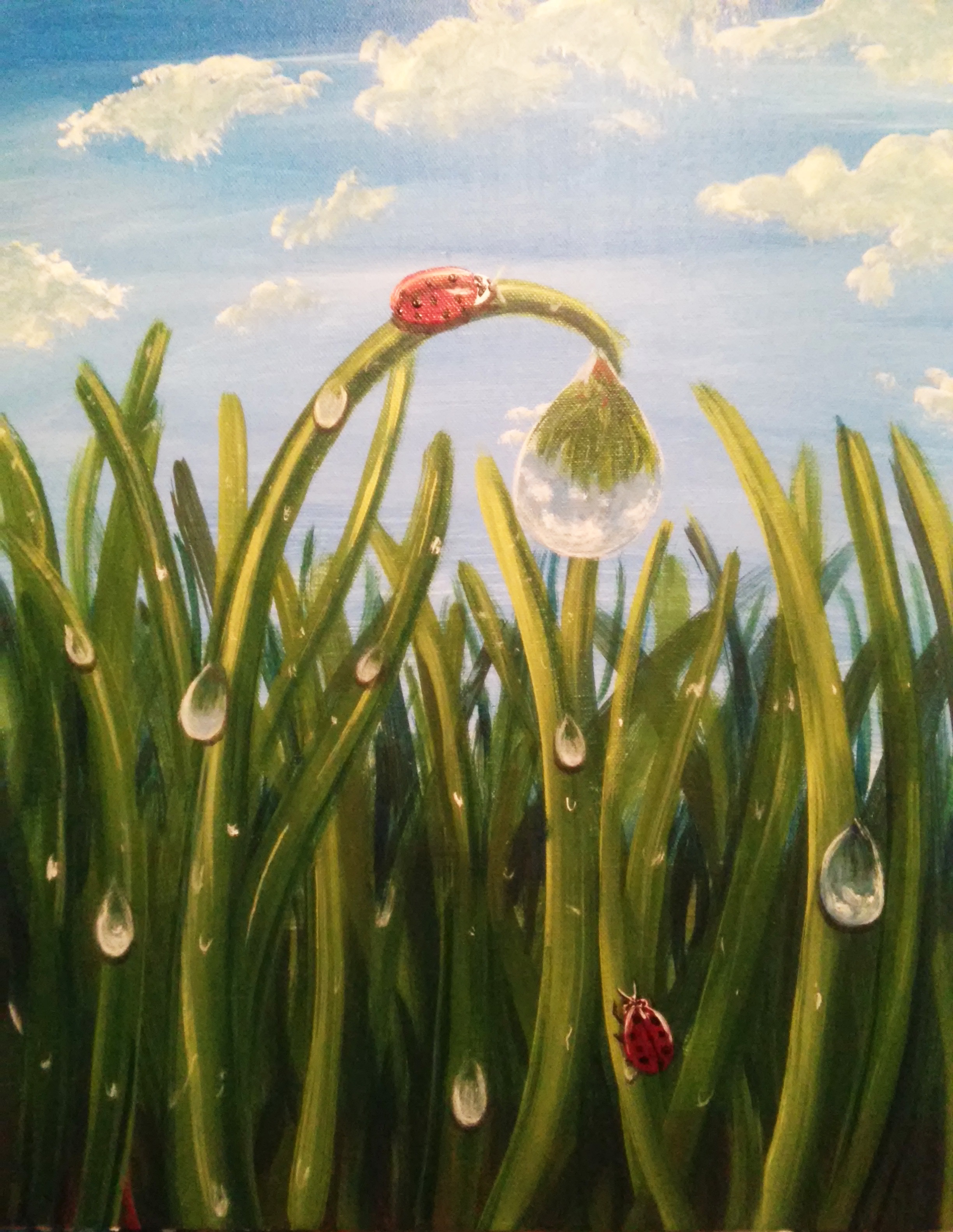 After The Rainstorm - Pinot's Palette Painting