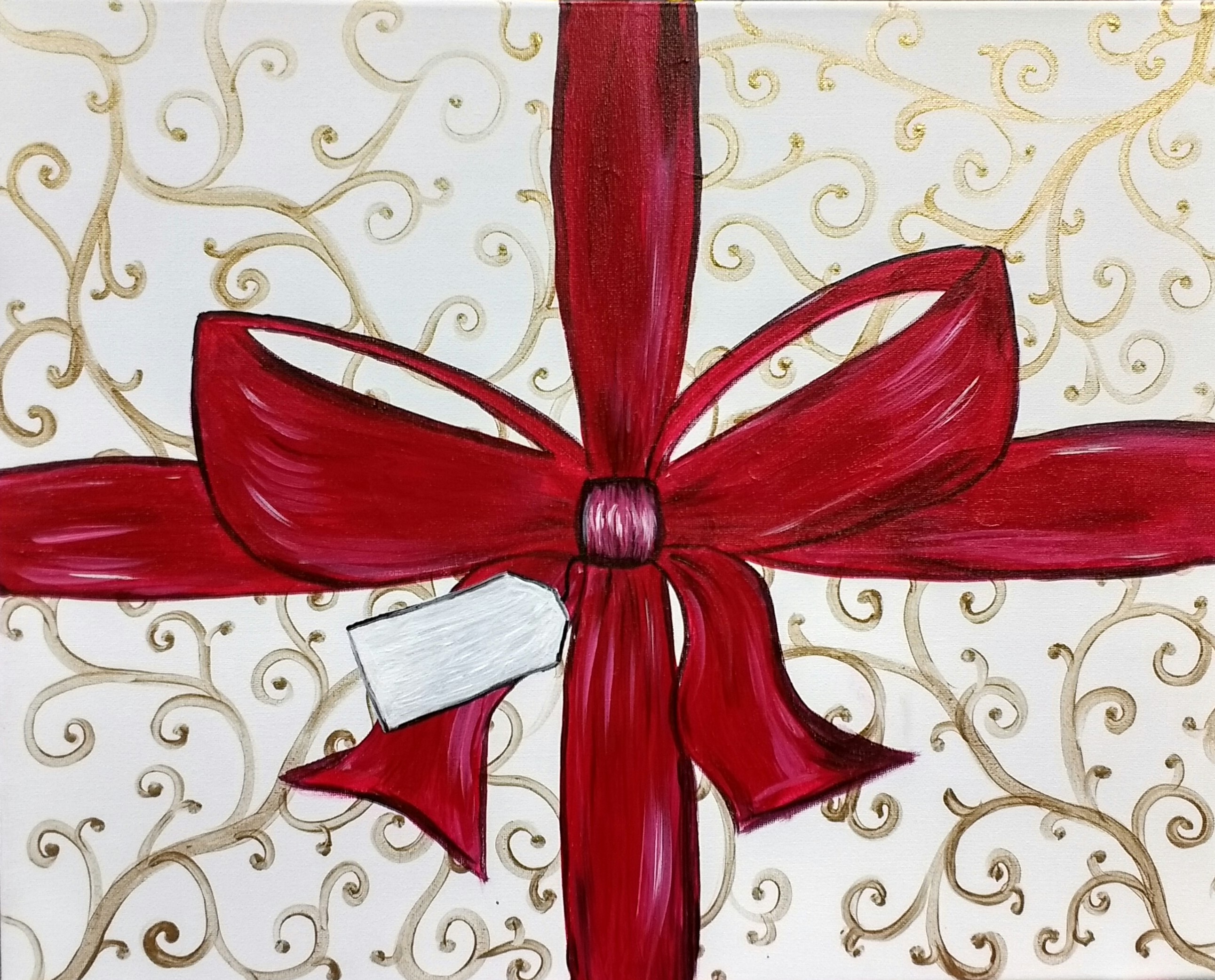 All Wrapped Up - Pinot's Palette Painting