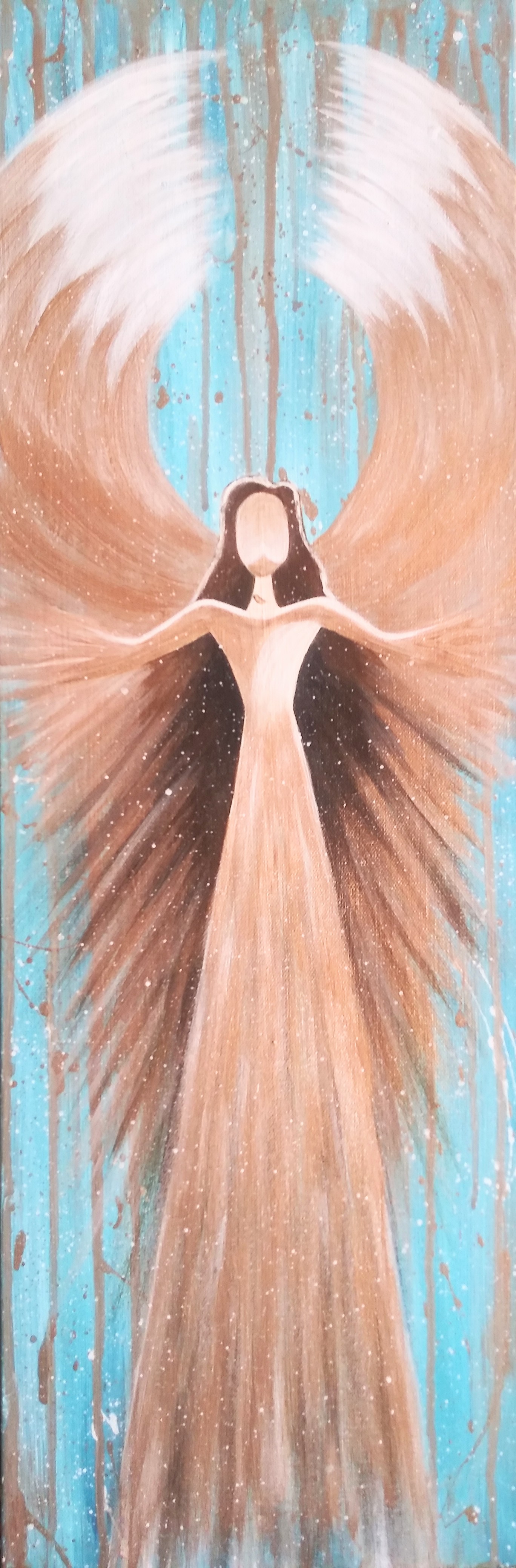 Angel of Gold - Pinot's Palette Painting