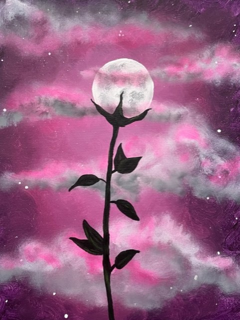 Arose in the Night - Pinot's Palette Painting