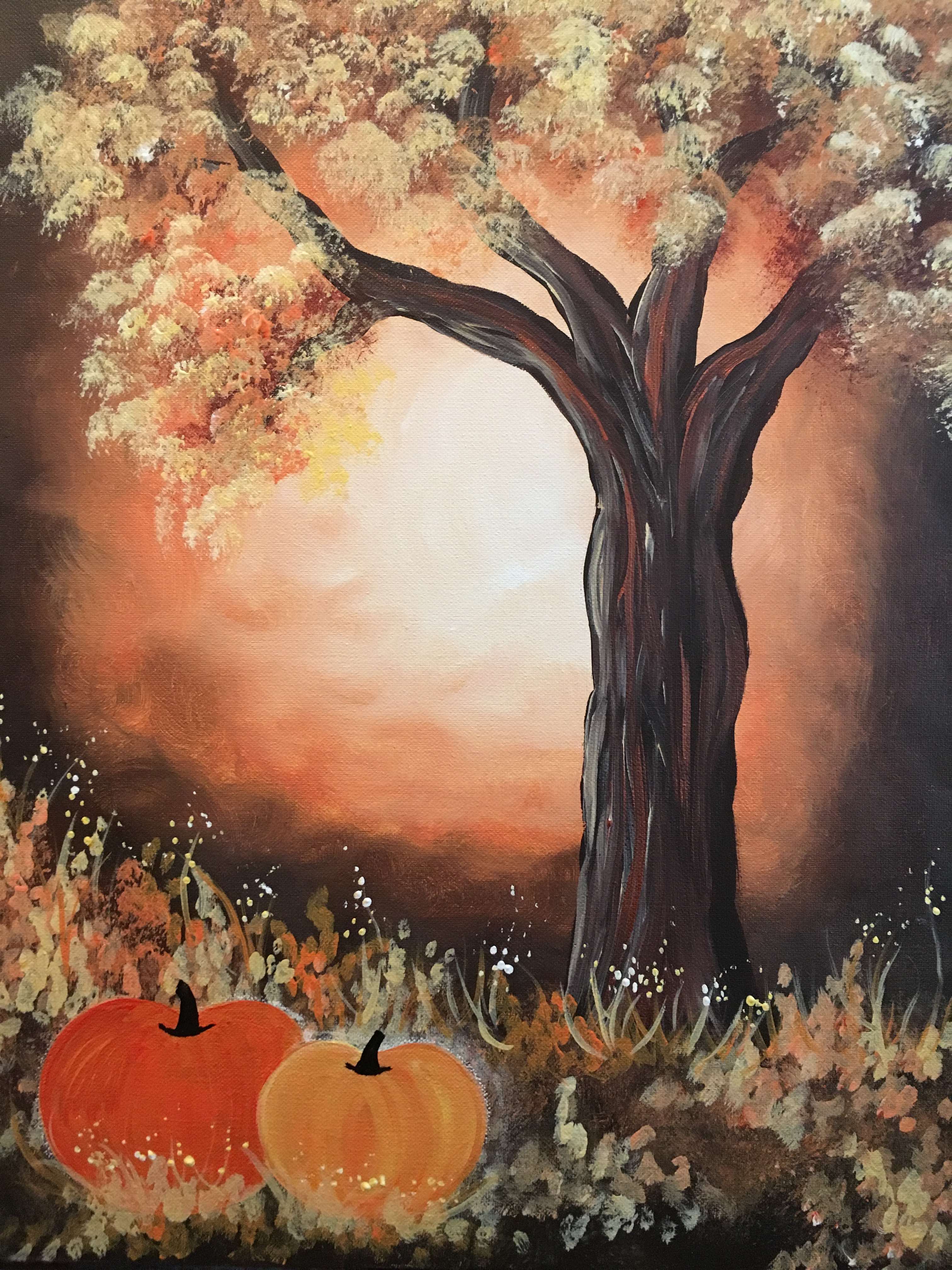 Autumn Dusk - Pinot's Palette Painting