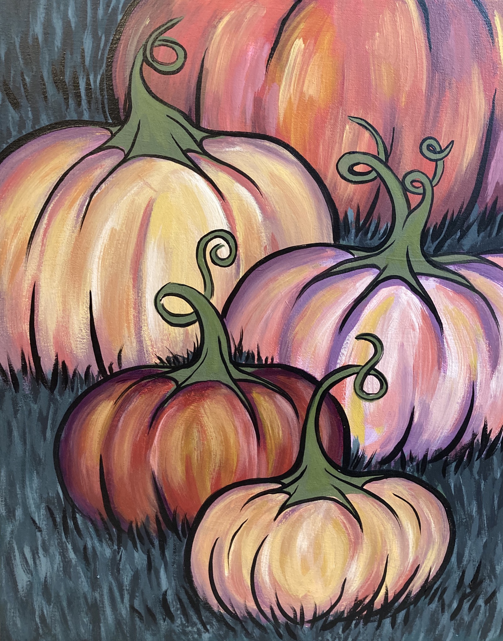 Autumn Patch - Pinot's Palette Painting