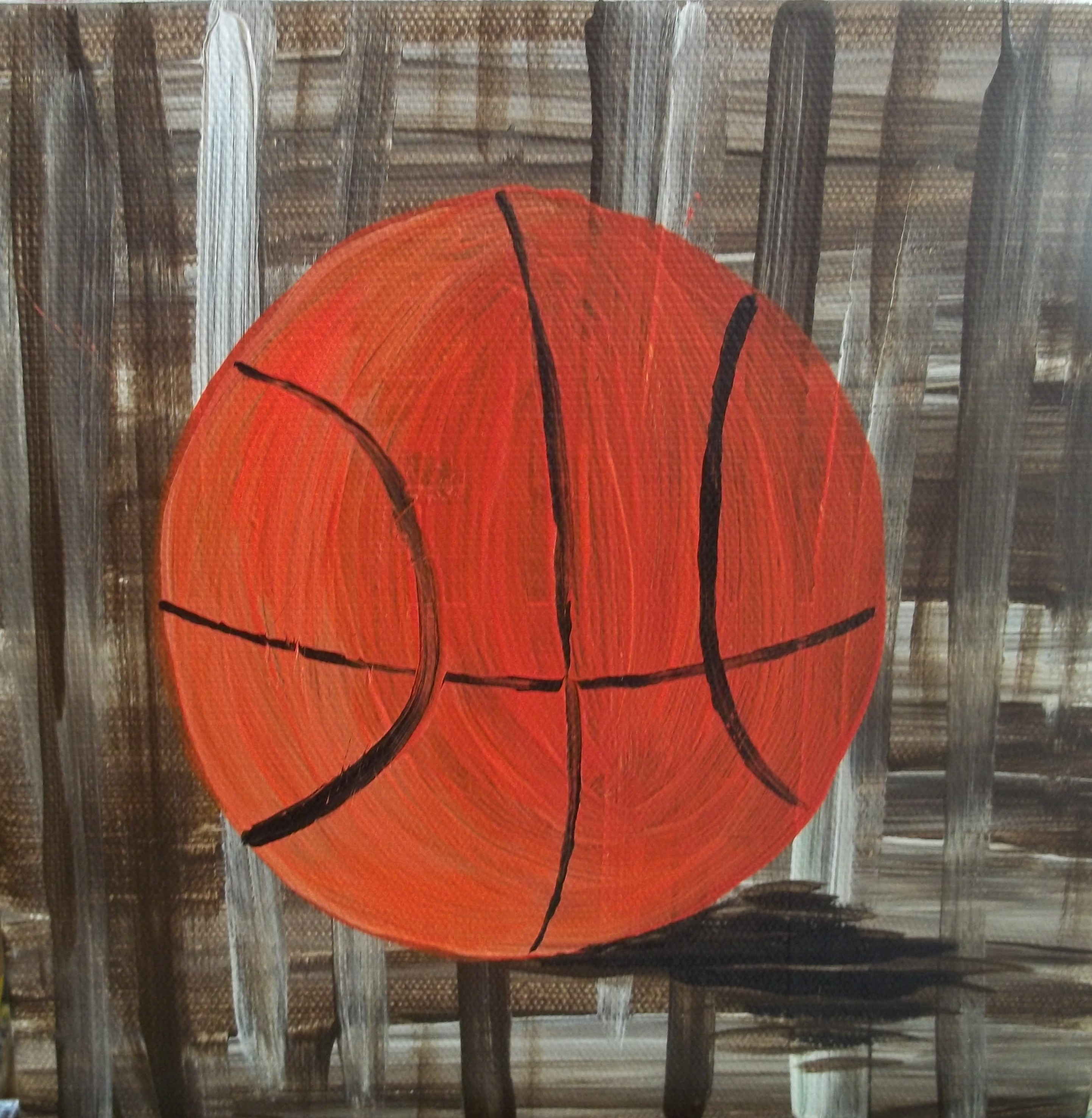 Basketball Kids - Pinot's Palette Painting