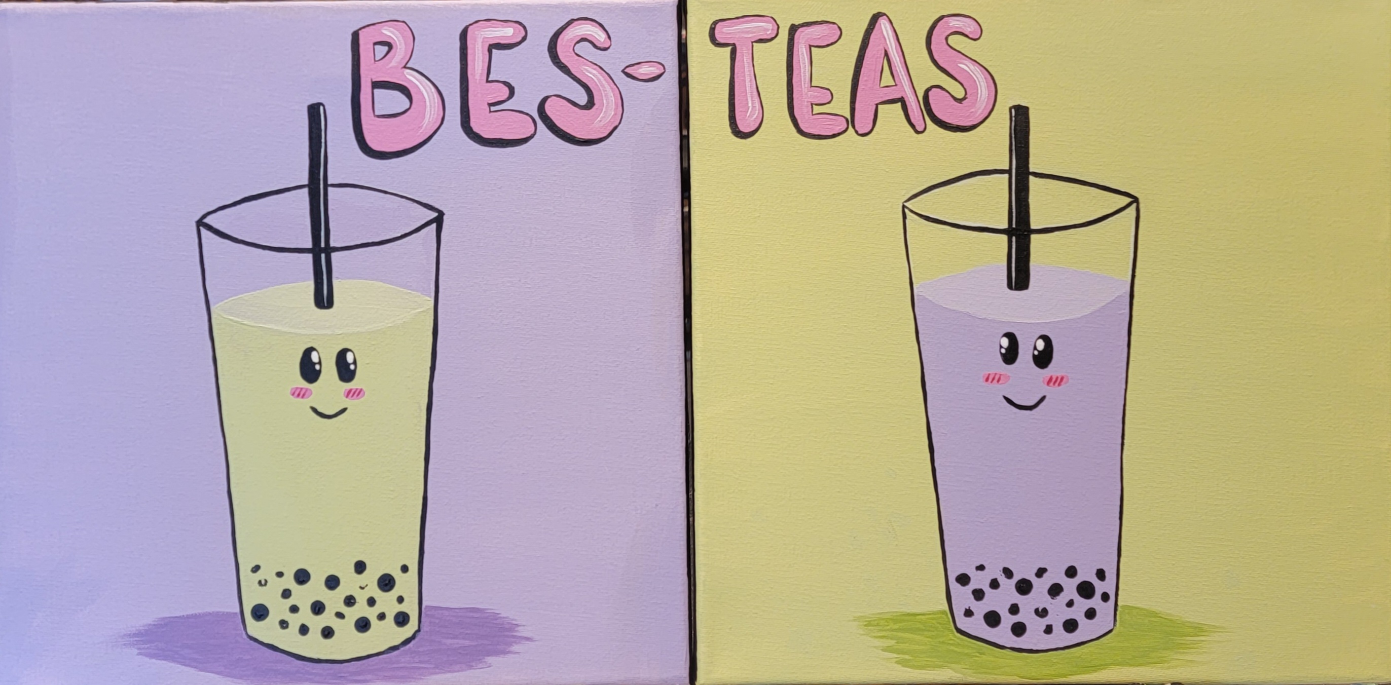 Bes-teas - Pinot's Palette Painting