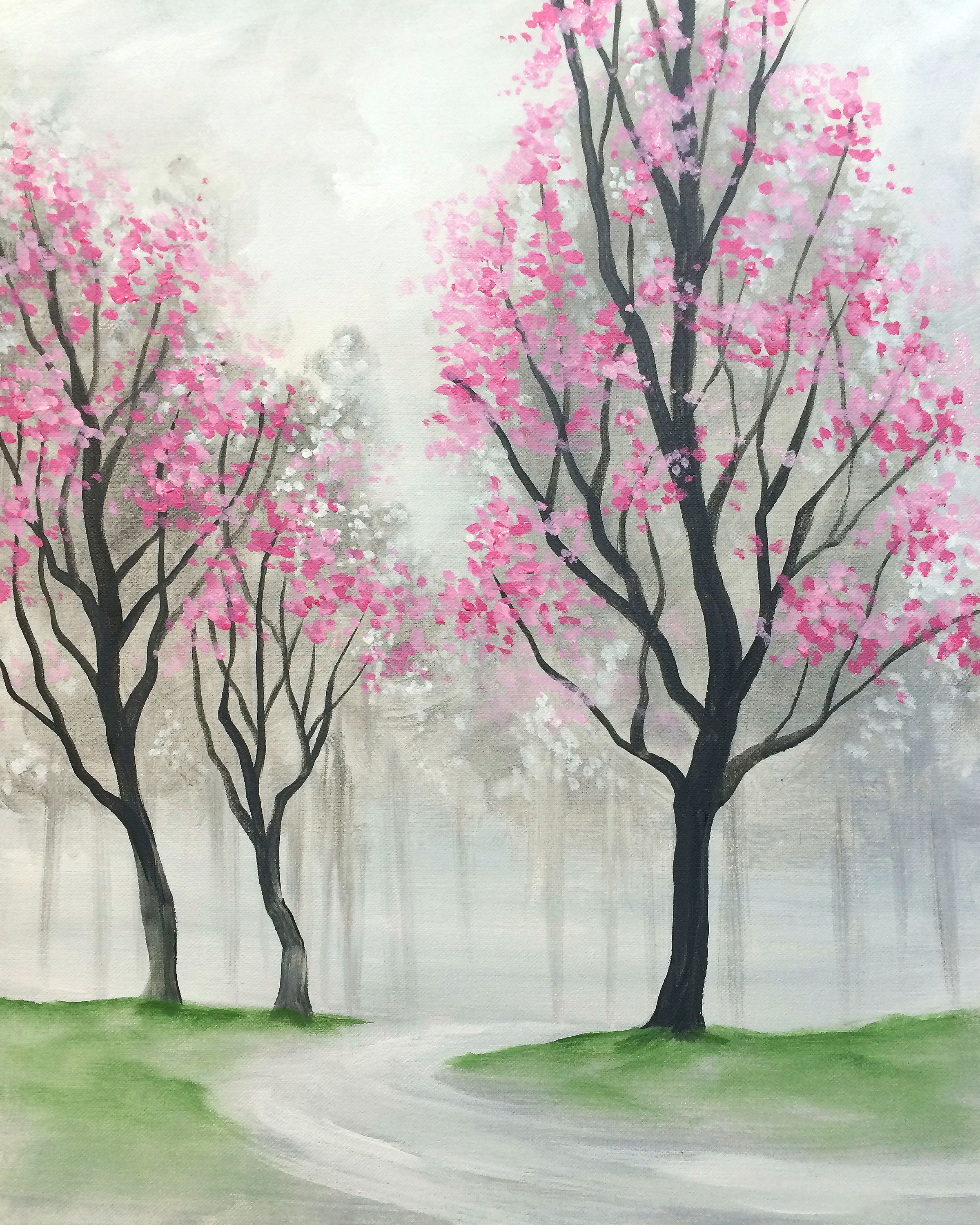 Breath of Spring - Pinot's Palette Painting