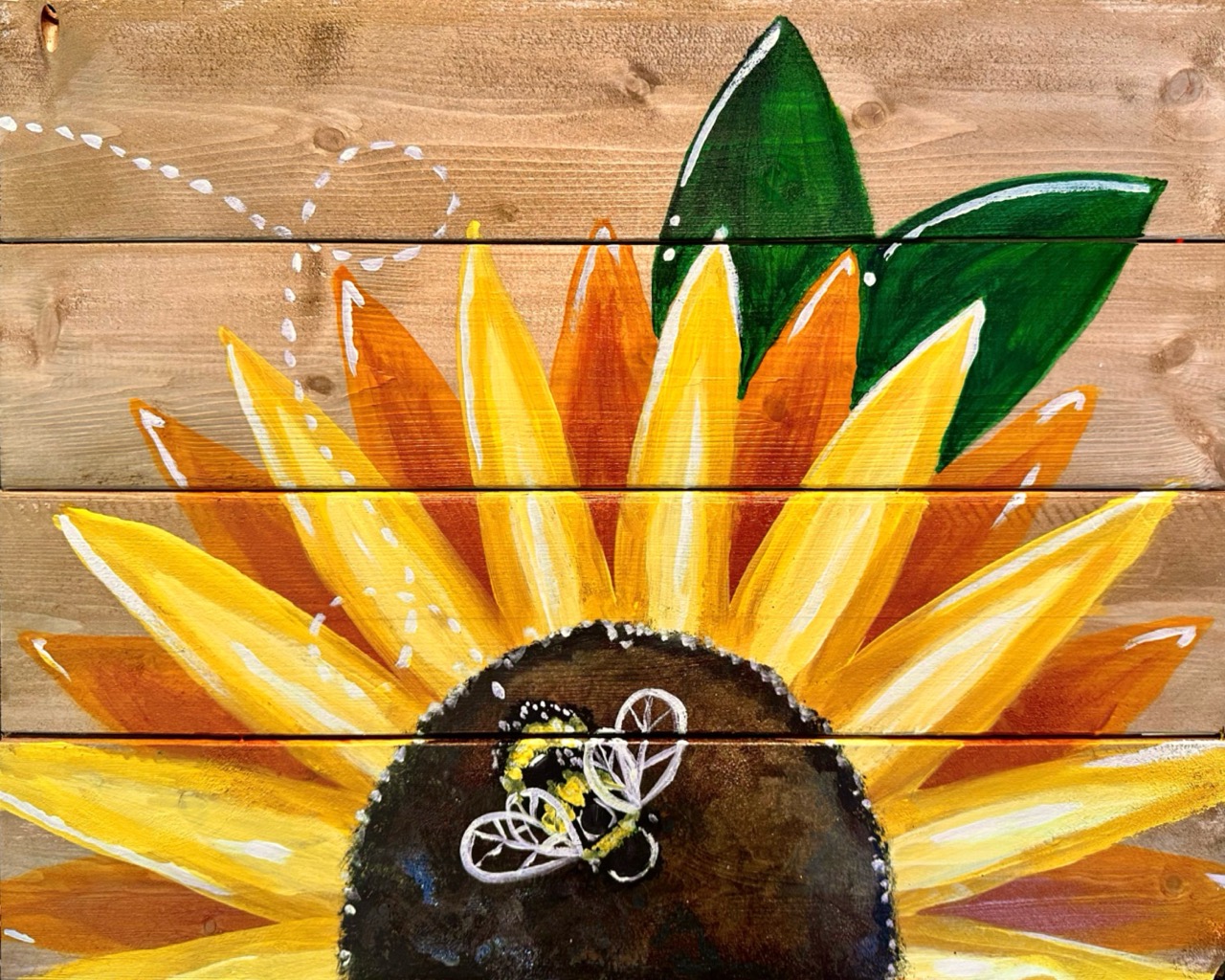 Bumble Flower - Pinot's Palette Painting