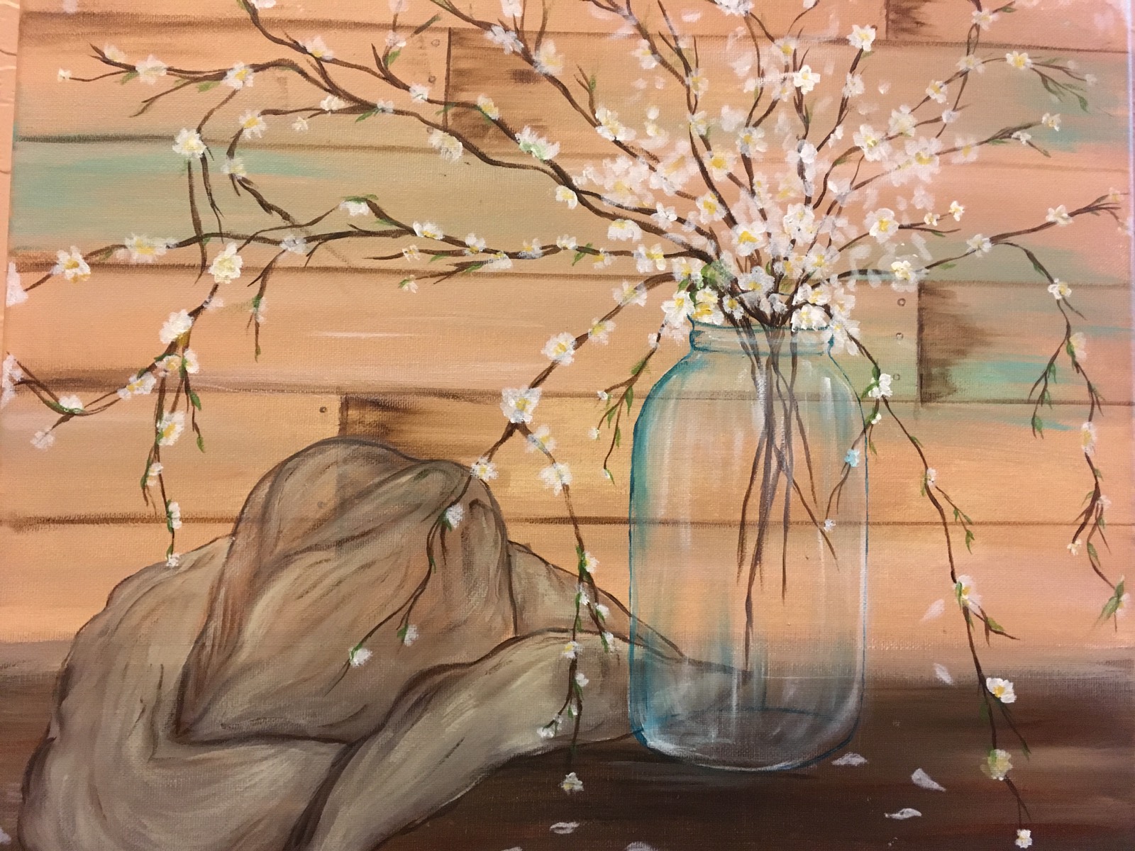 Country Chic - Pinot's Palette Painting