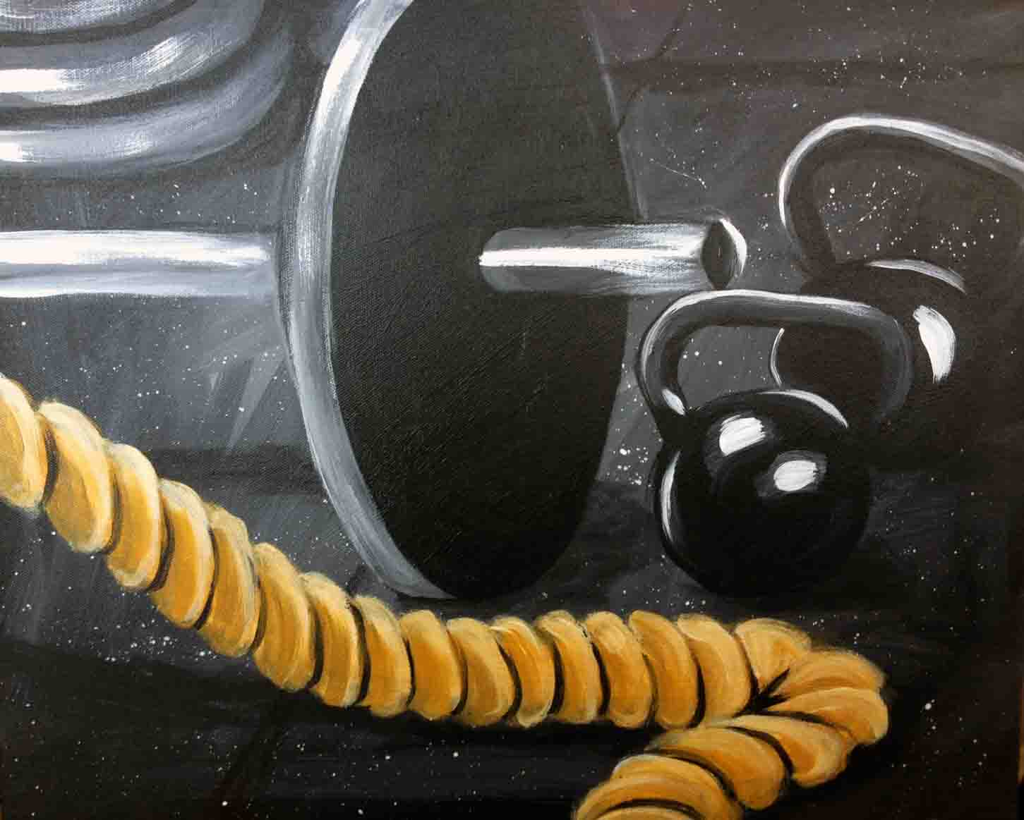 Crossfit - Pinot's Palette Painting