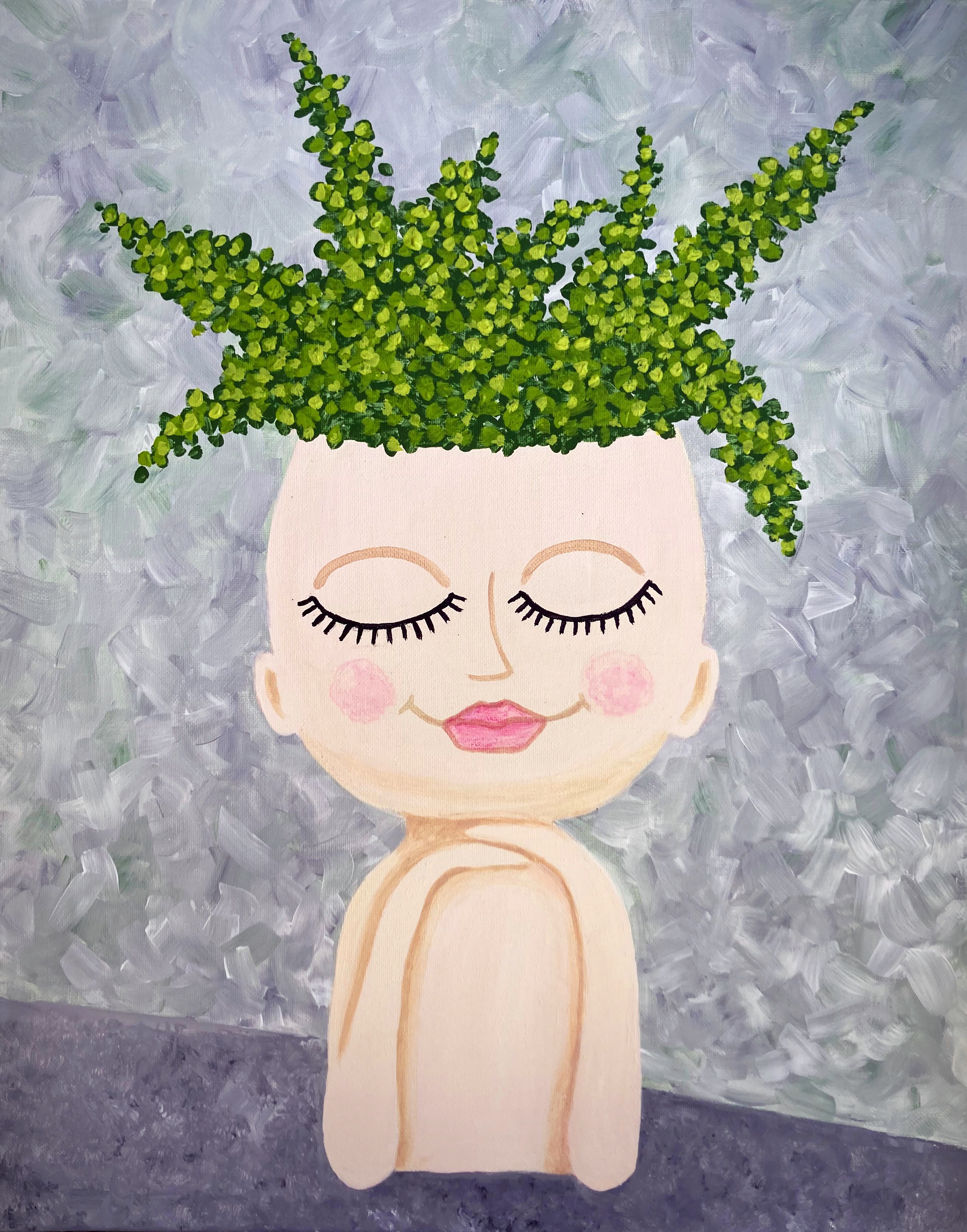 Cutie Patootie - Pinot's Palette Painting