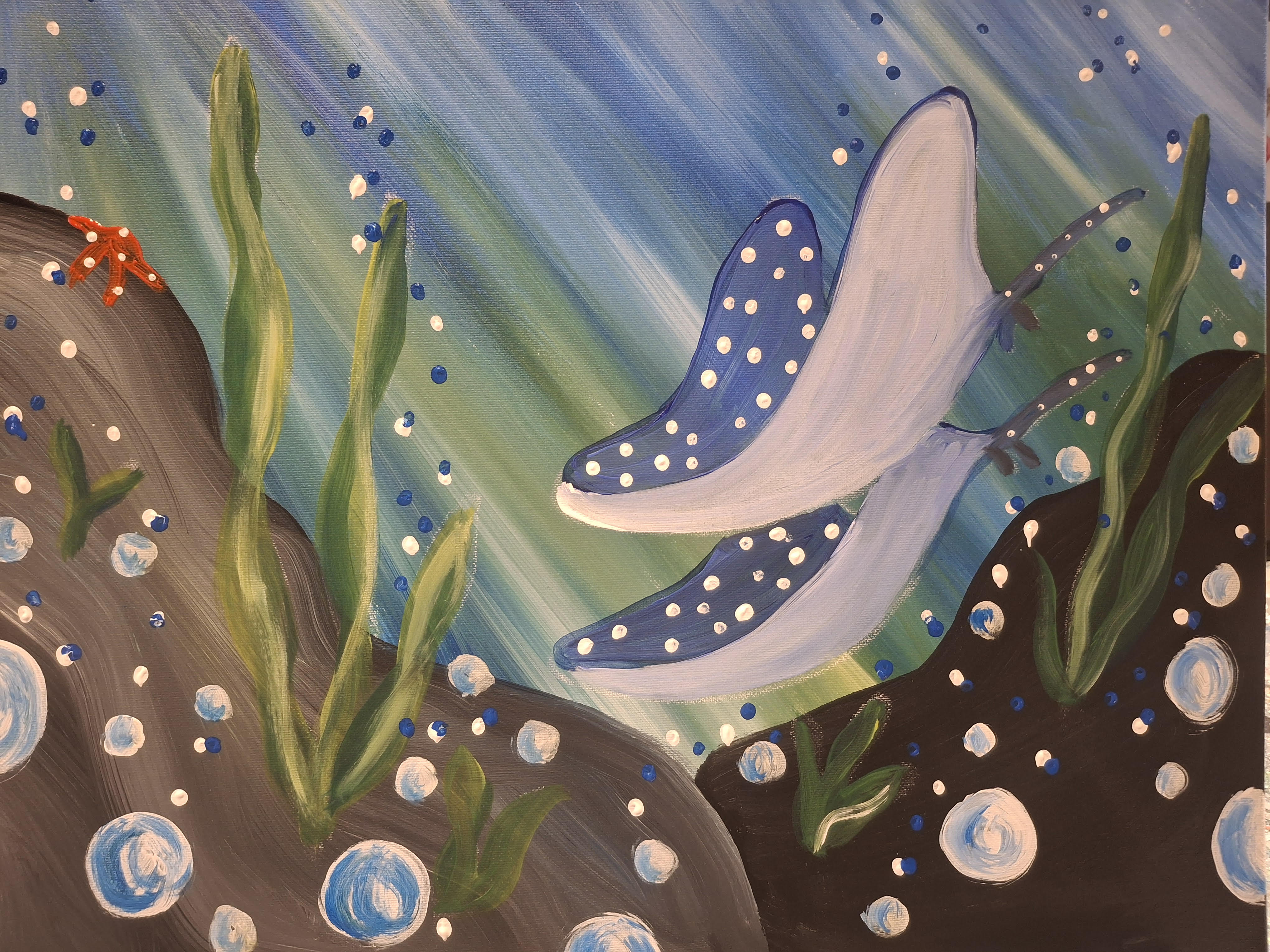 Day of Rays - Pinot's Palette Painting