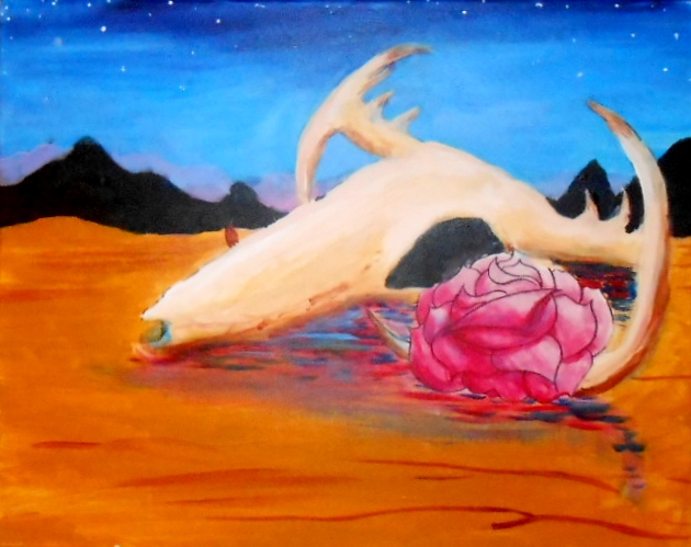 Desert Rose - Pinot's Palette Painting