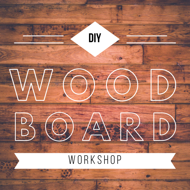 DIY Wood Board Workshop - Pinot's Palette Painting