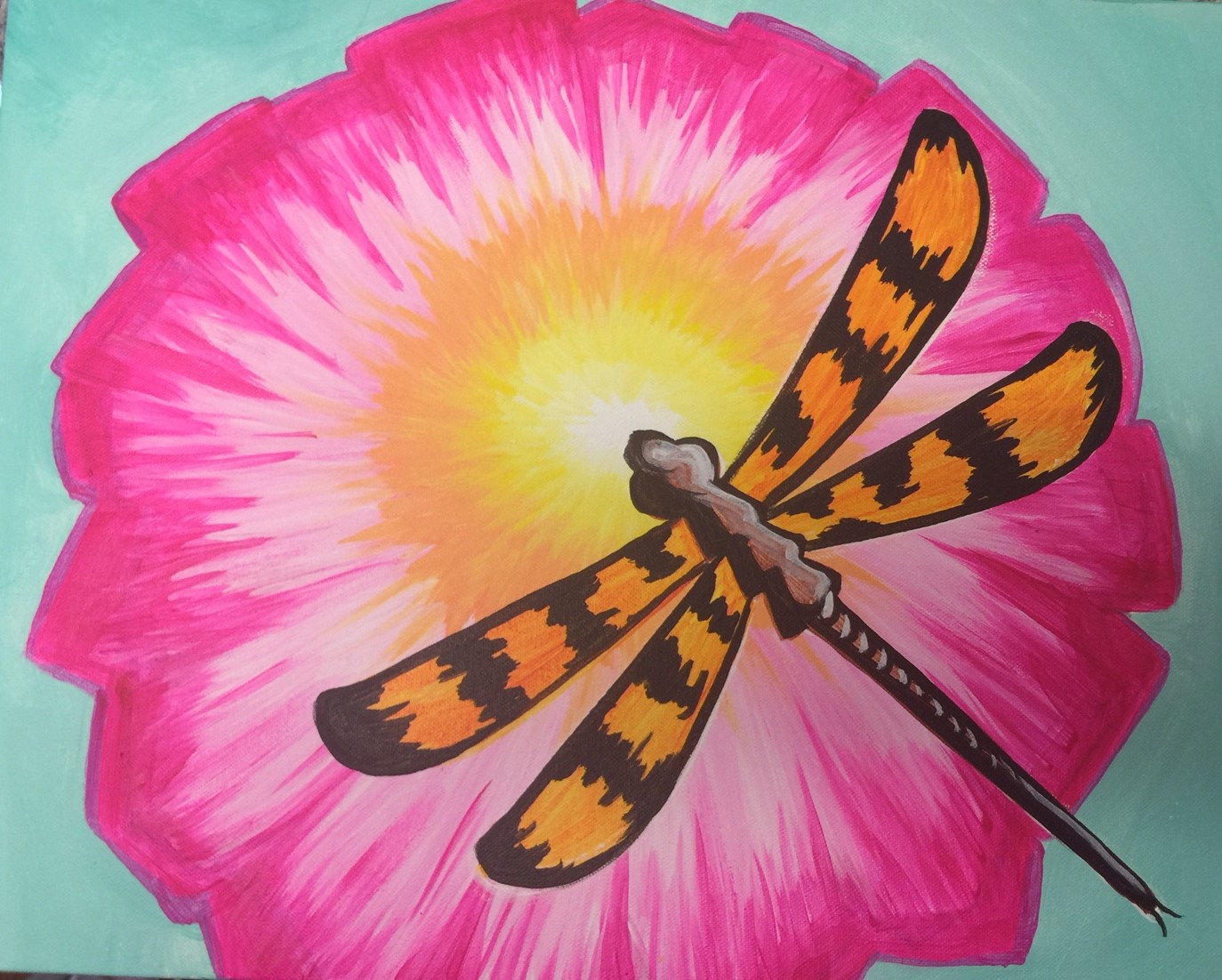 Dragon Tails - Pinot's Palette Painting