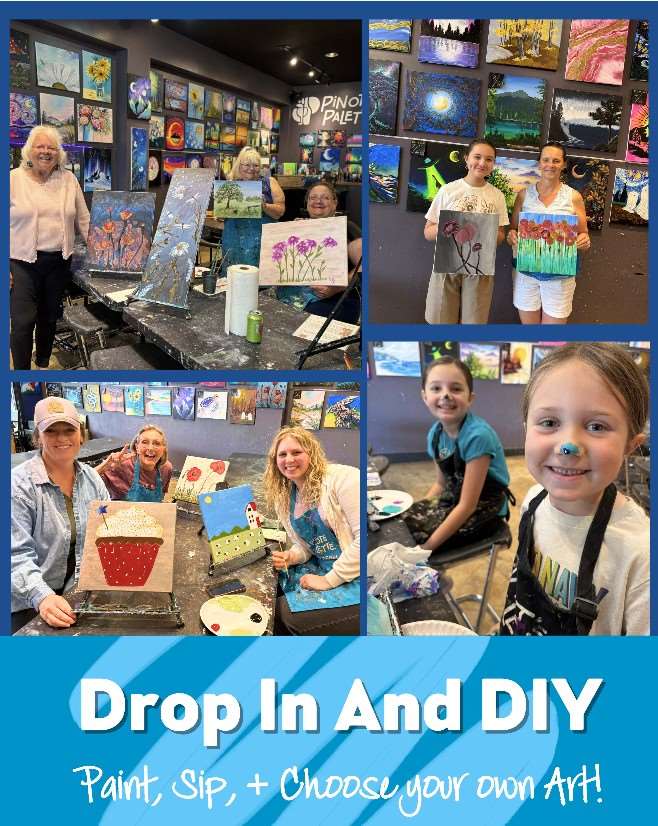 Drop In & DIY - Fri, Aug 22 7PM at Coeur d'Alene