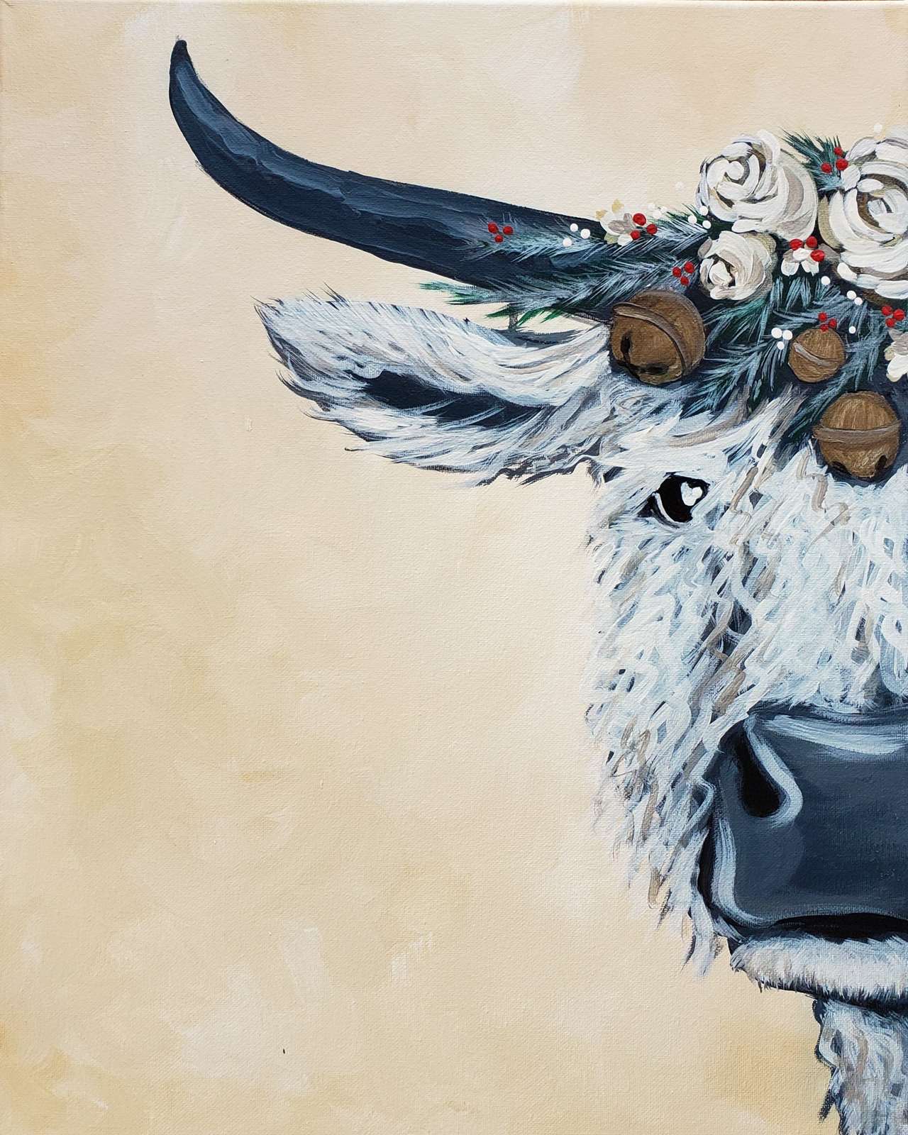 Festive Winter Cow - Sat, Feb 24 4PM at Brick