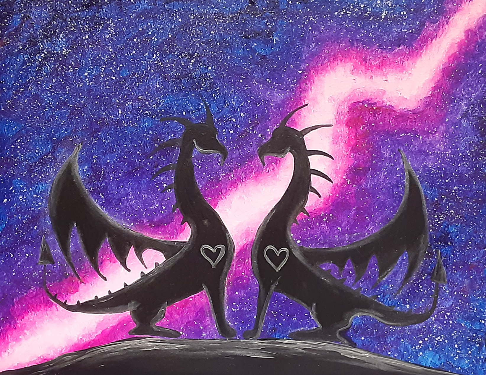 Fierce Love - Pinot's Palette Painting