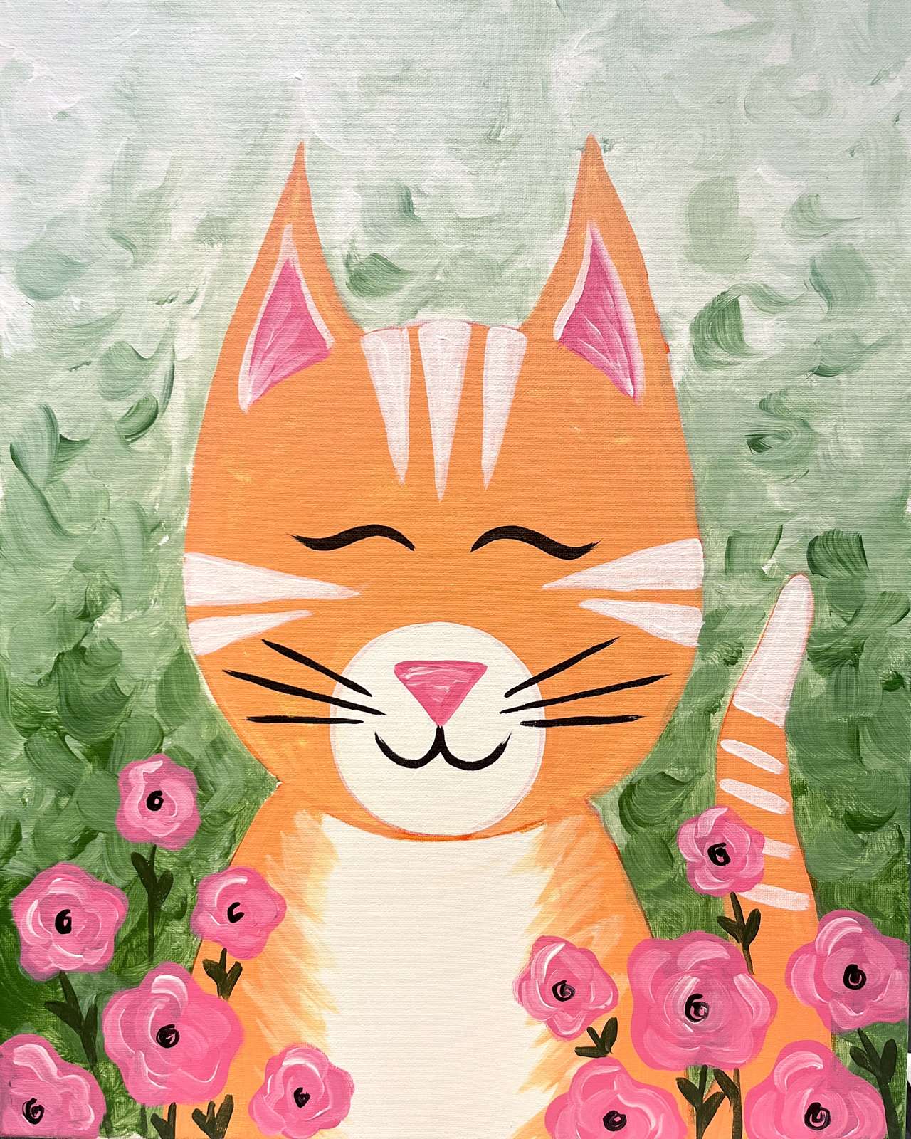 Floral Feline - Sat, Mar 22 11AM at Naperville
