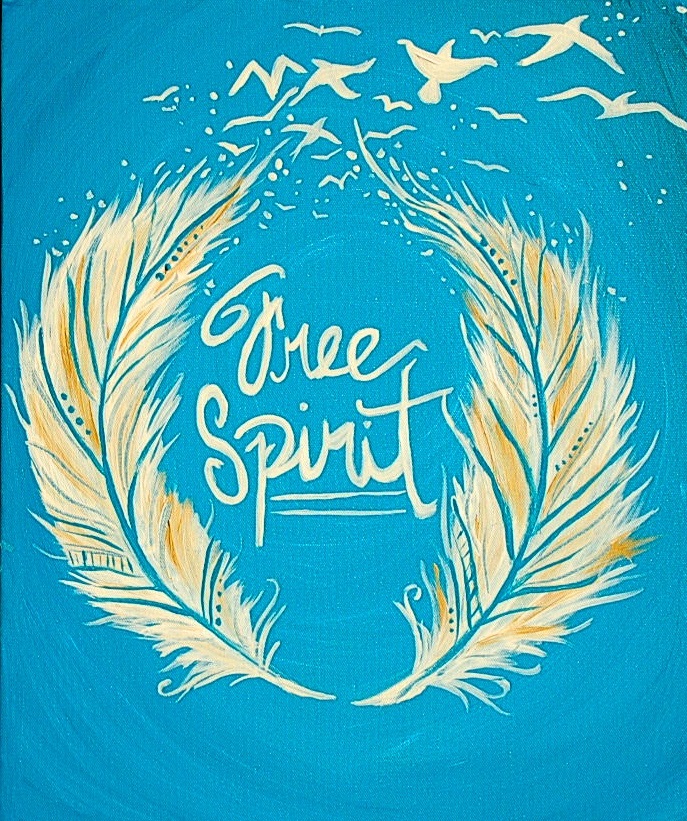 Free Spirit - Pinot's Palette Painting