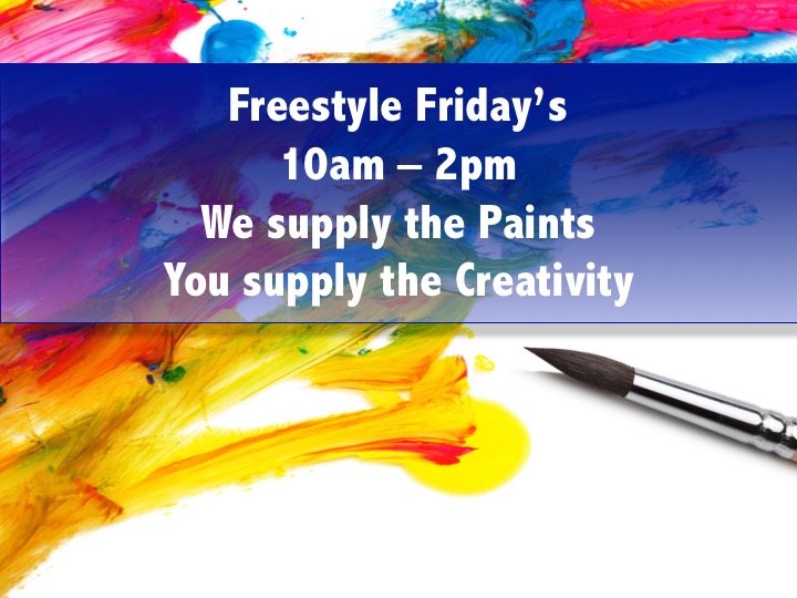 Freestyle Friday's - Pinot's Palette Painting