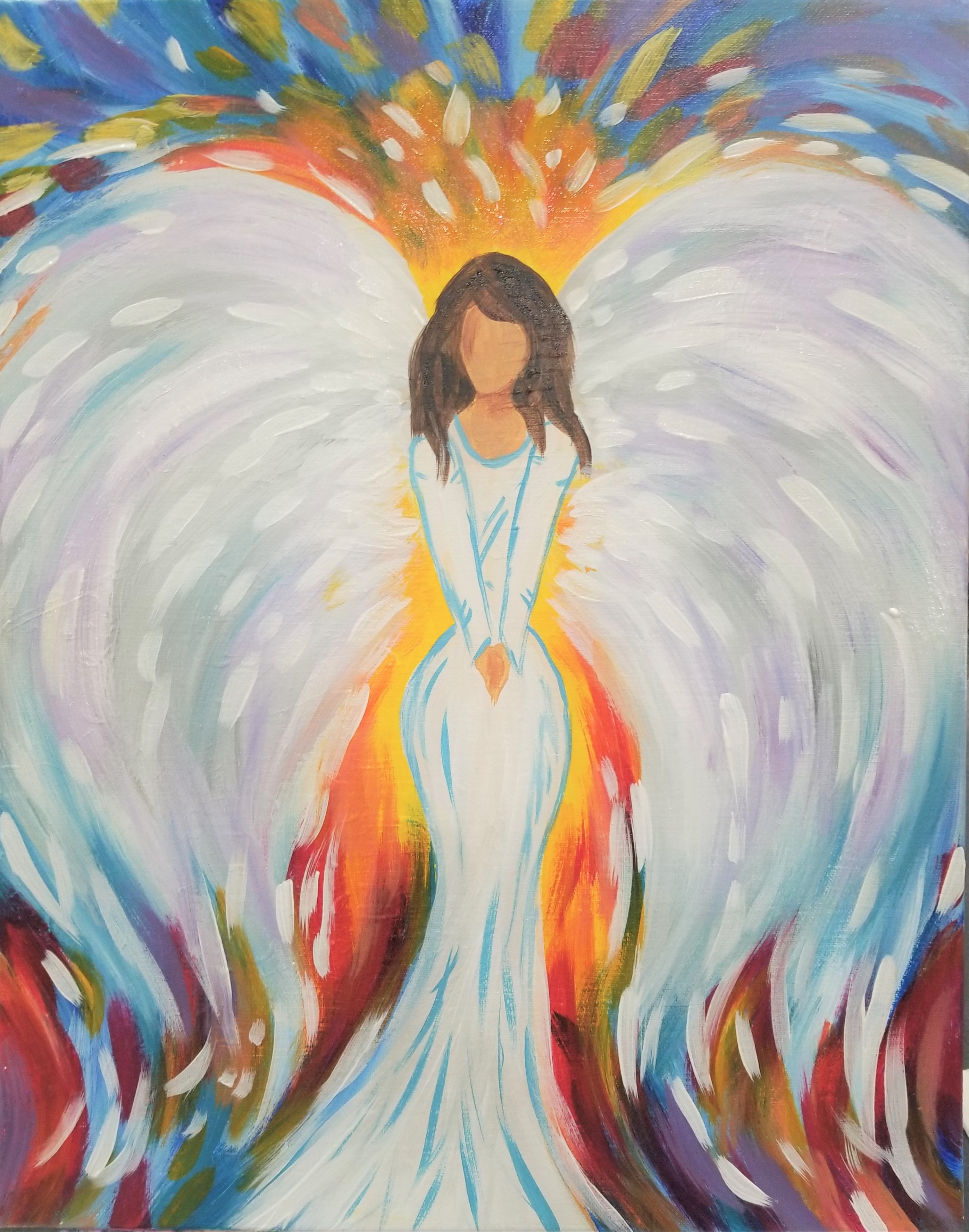 Glorious Angel - Pinot's Palette Painting