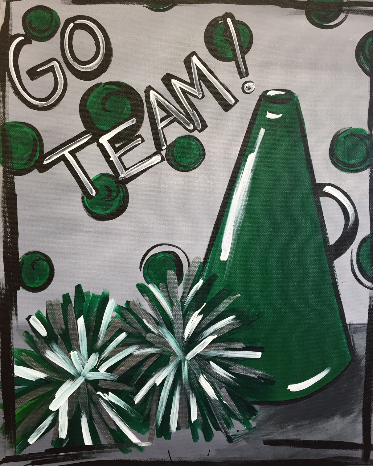 Go Team - Pinot's Palette Painting