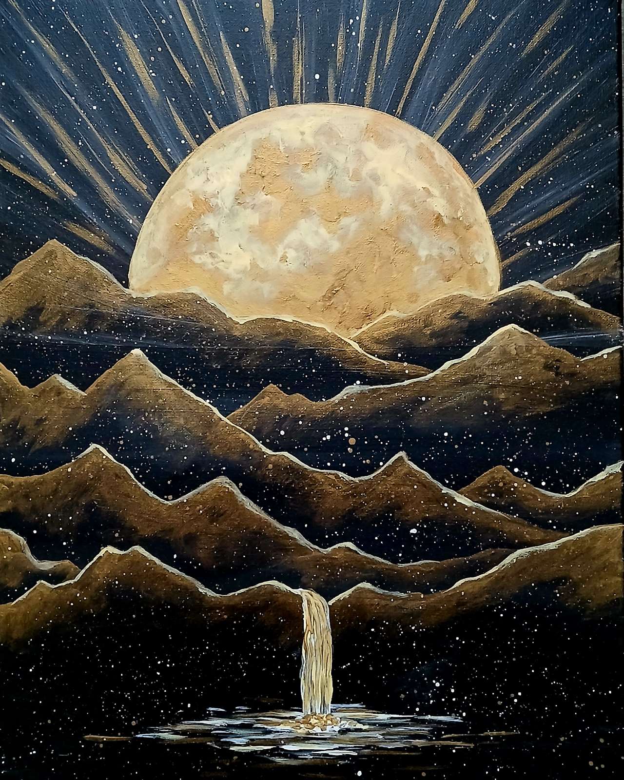 Golden Moonlight Falls - Tue, May 13 6:30PM at Cherry Hill