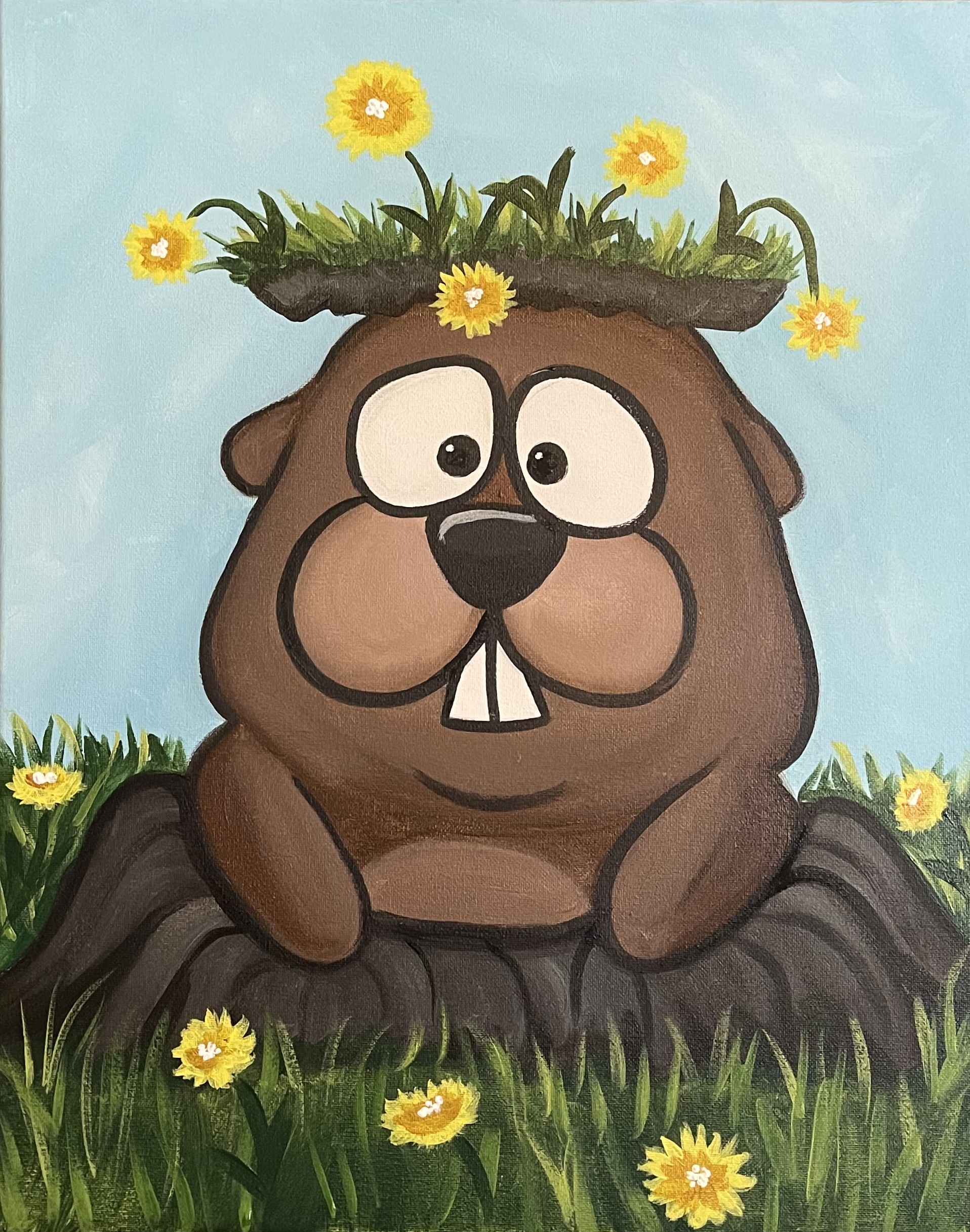 Gopher Gardening - Pinot's Palette Painting