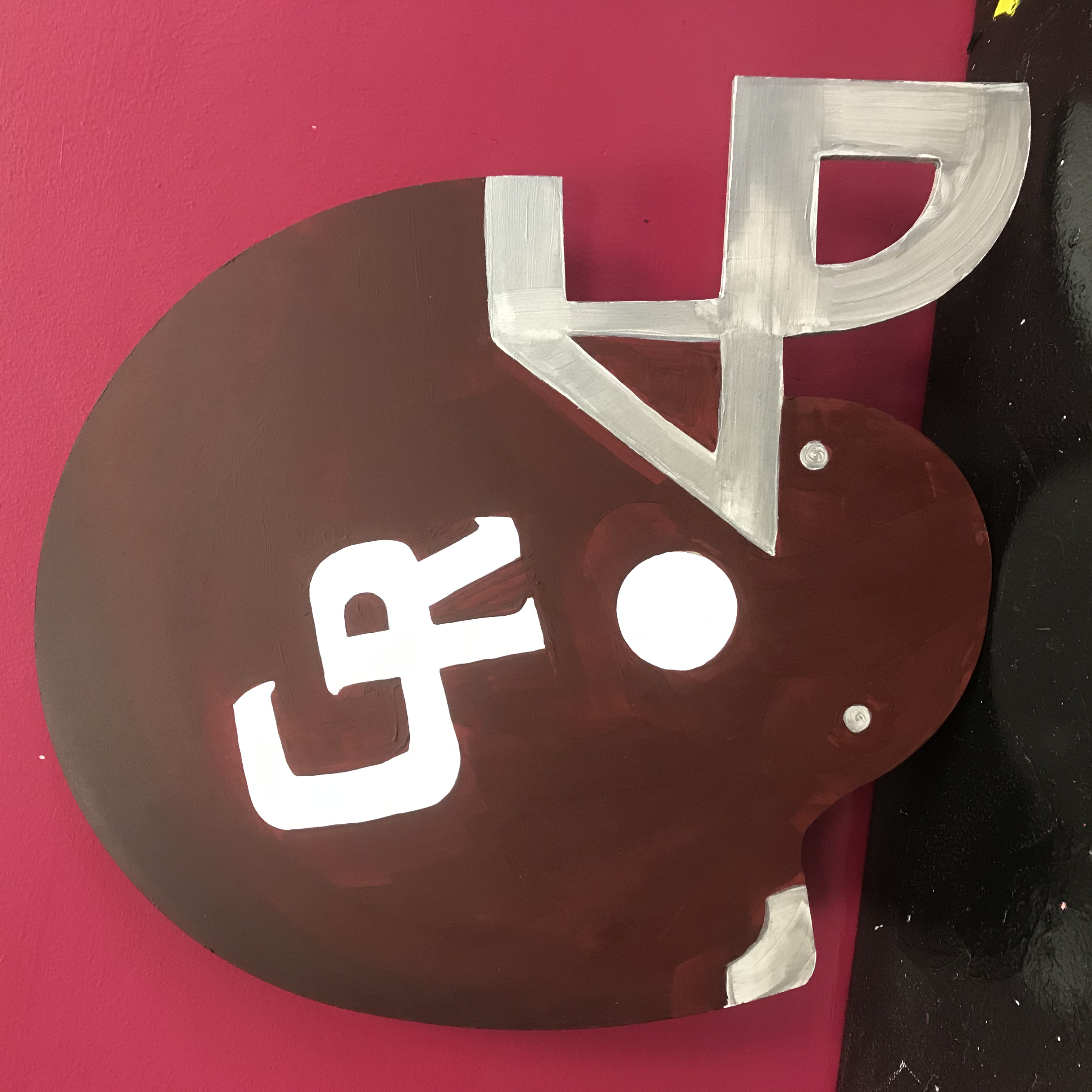 Helmet Cut-out - Pinot's Palette Painting