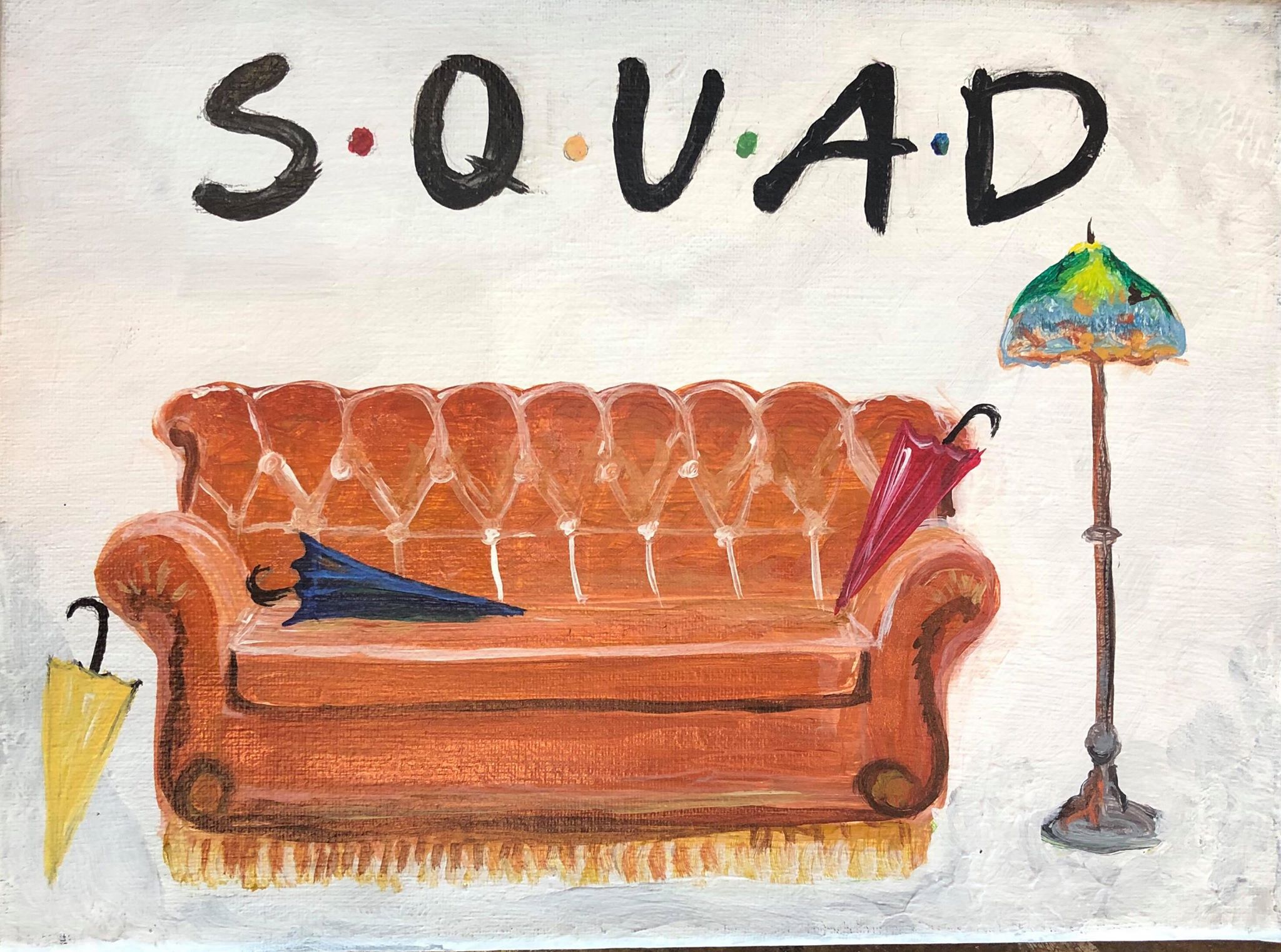 I'll Be There For You - Pinot's Palette Painting