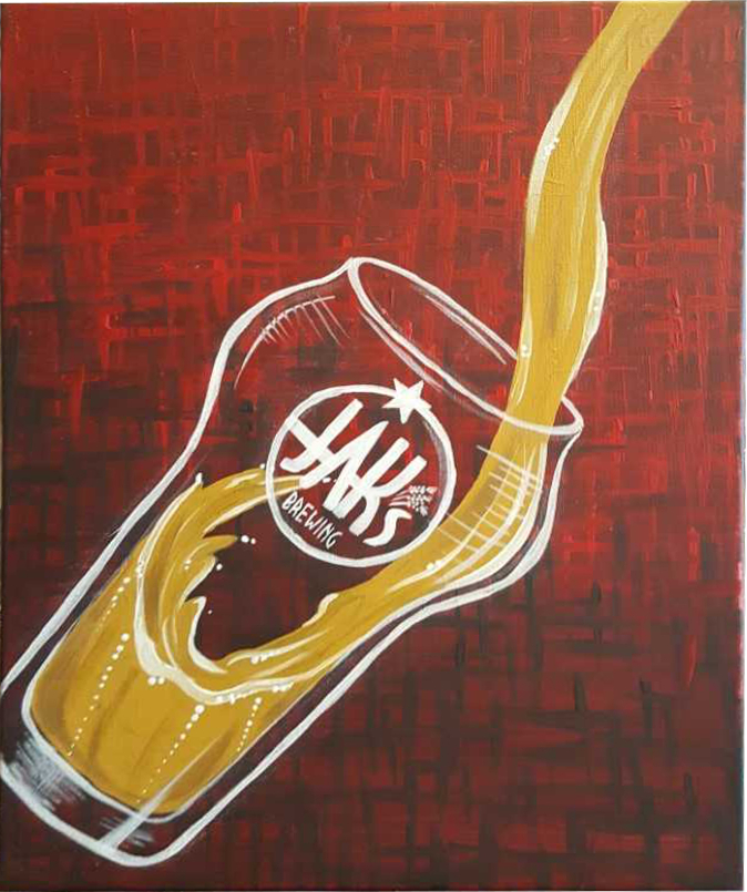 Jaks Special Brew - Pinot's Palette Painting