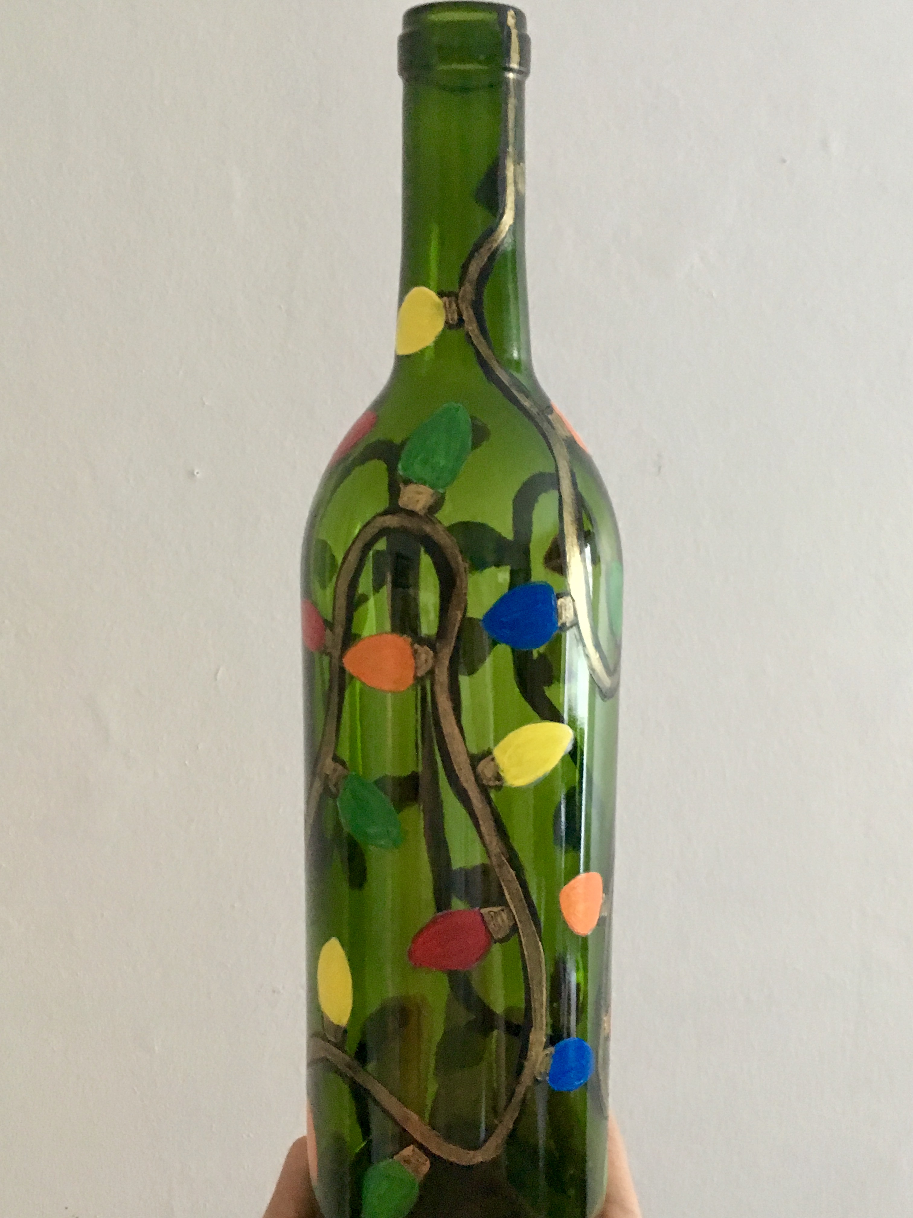 Jolly Wine Lights - Pinot's Palette Painting