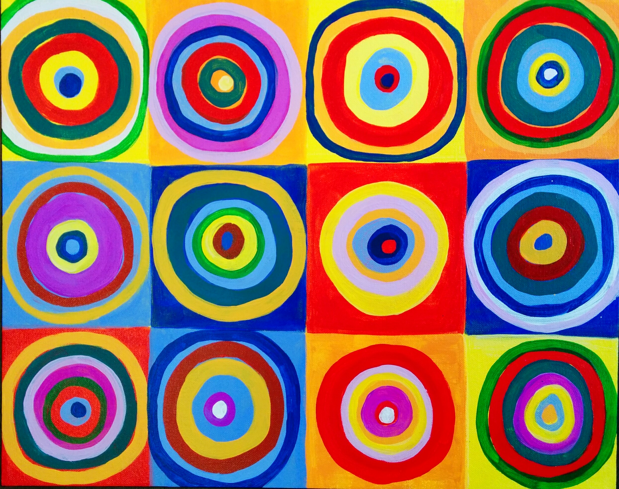 Kandinsky s Circles Pinot s Palette Painting Kandinsky s Circles Pinot s Palette Painting