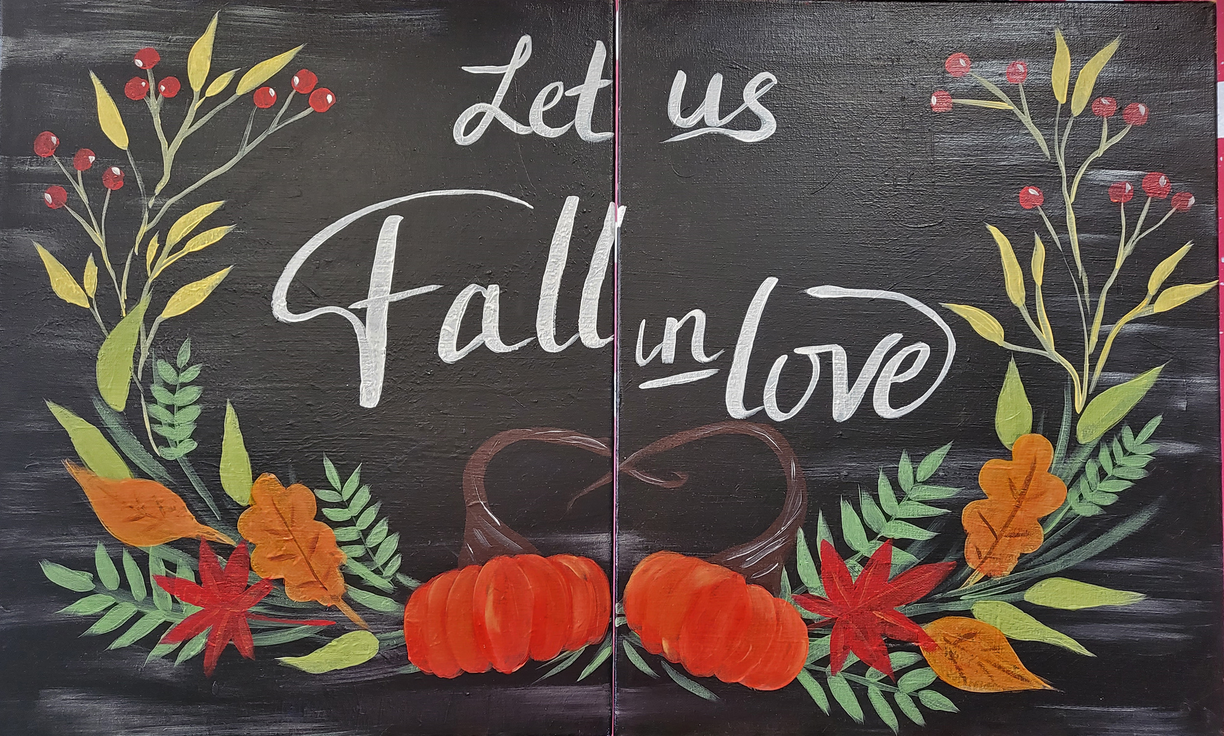 Let Us Fall in Love - Pinot's Palette Painting