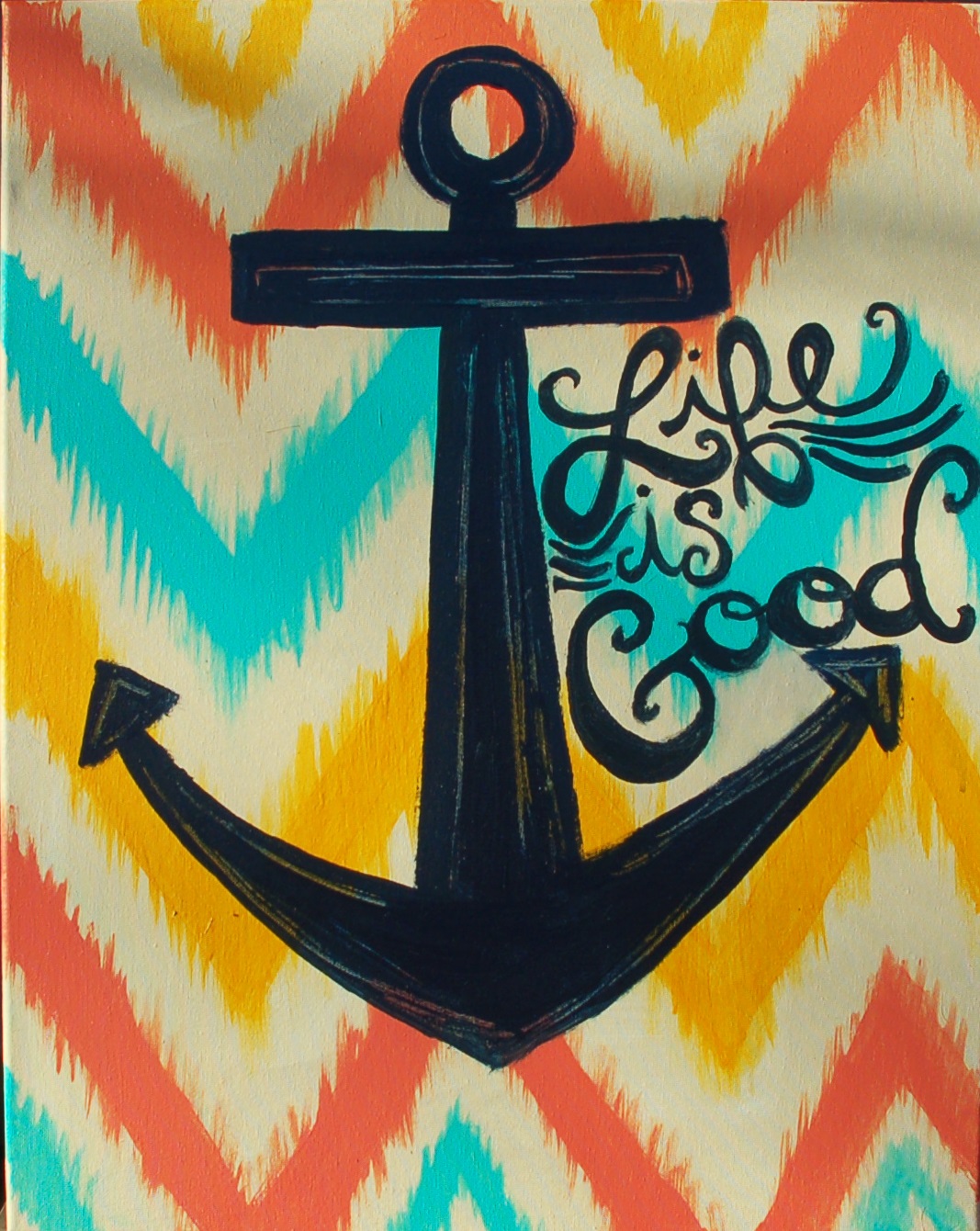 Life is Good - Pinot's Palette Painting