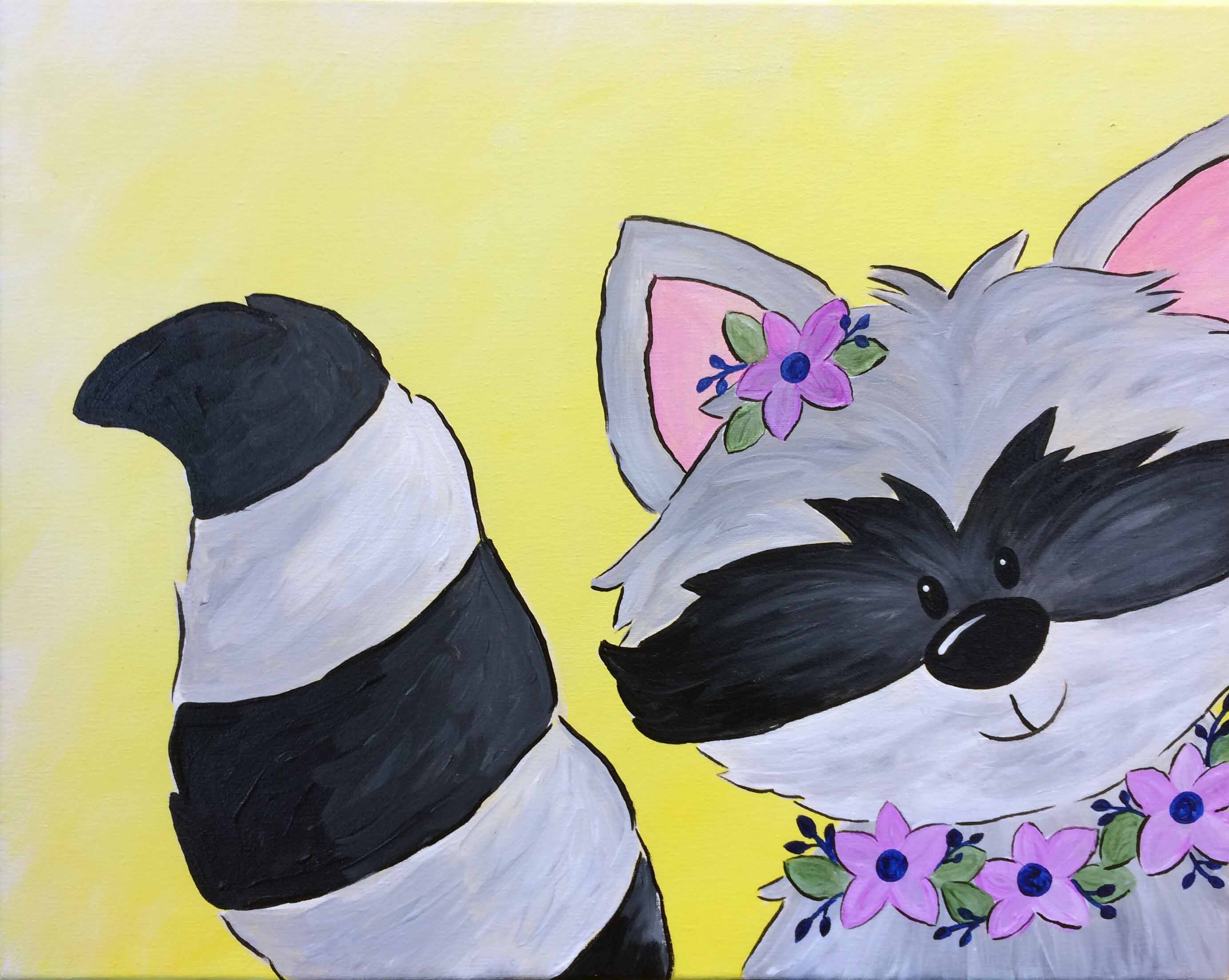 Little Rascal - Pinot's Palette Painting