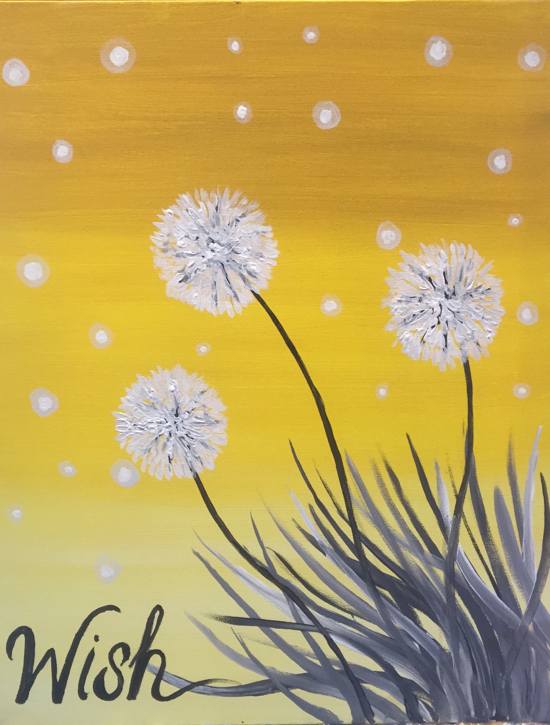 Little Wishes - Pinot's Palette Painting