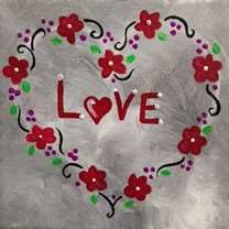 Love 10X10 Written Instructions