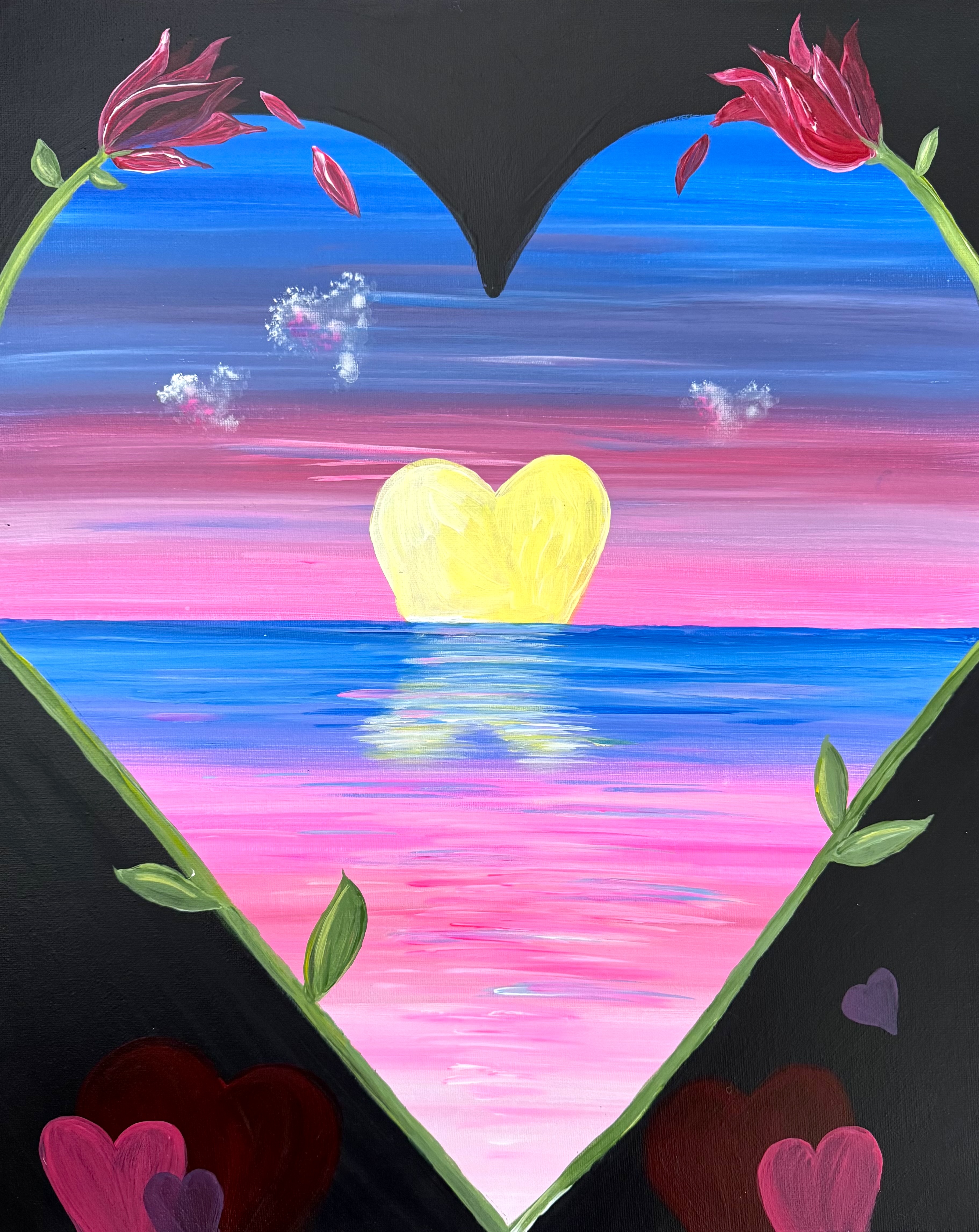 Love’s Eternal Window - Pinot's Palette Painting