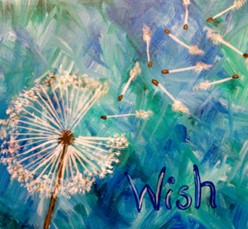 Make a Wish Written Instructions - Pinot's Palette Painting