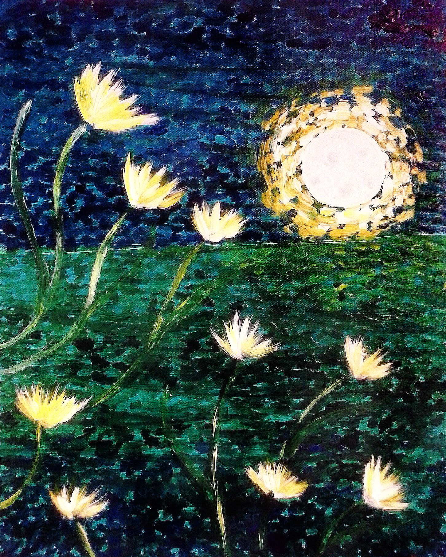 Midnight Wind - Pinot's Palette Painting