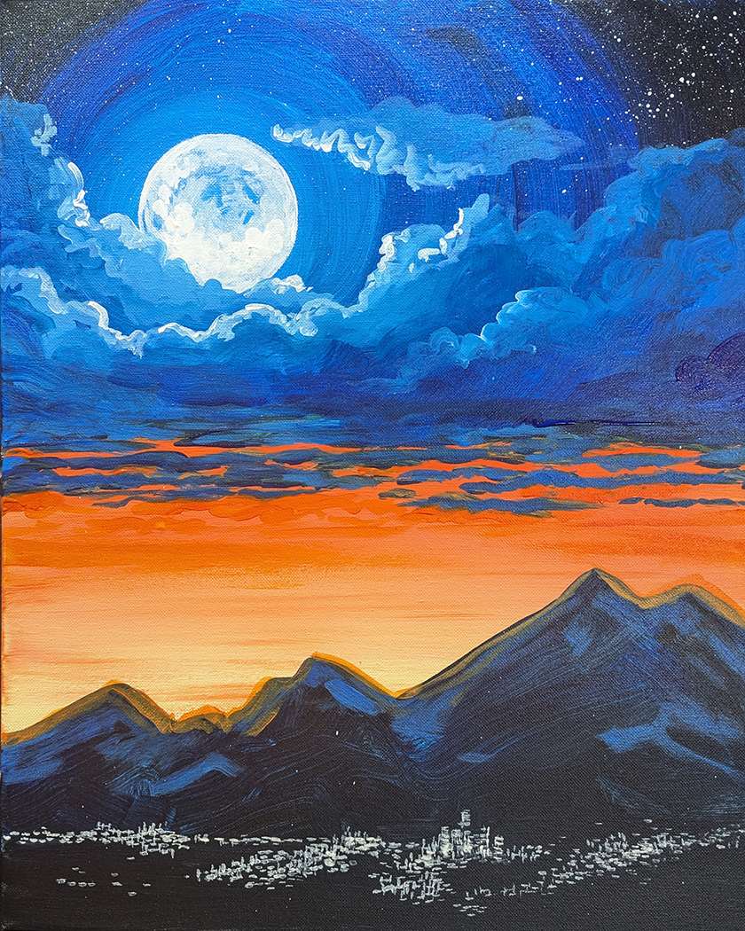 Moon Over the Mountains - Tue, Sep 09 6PM at Elk Grove