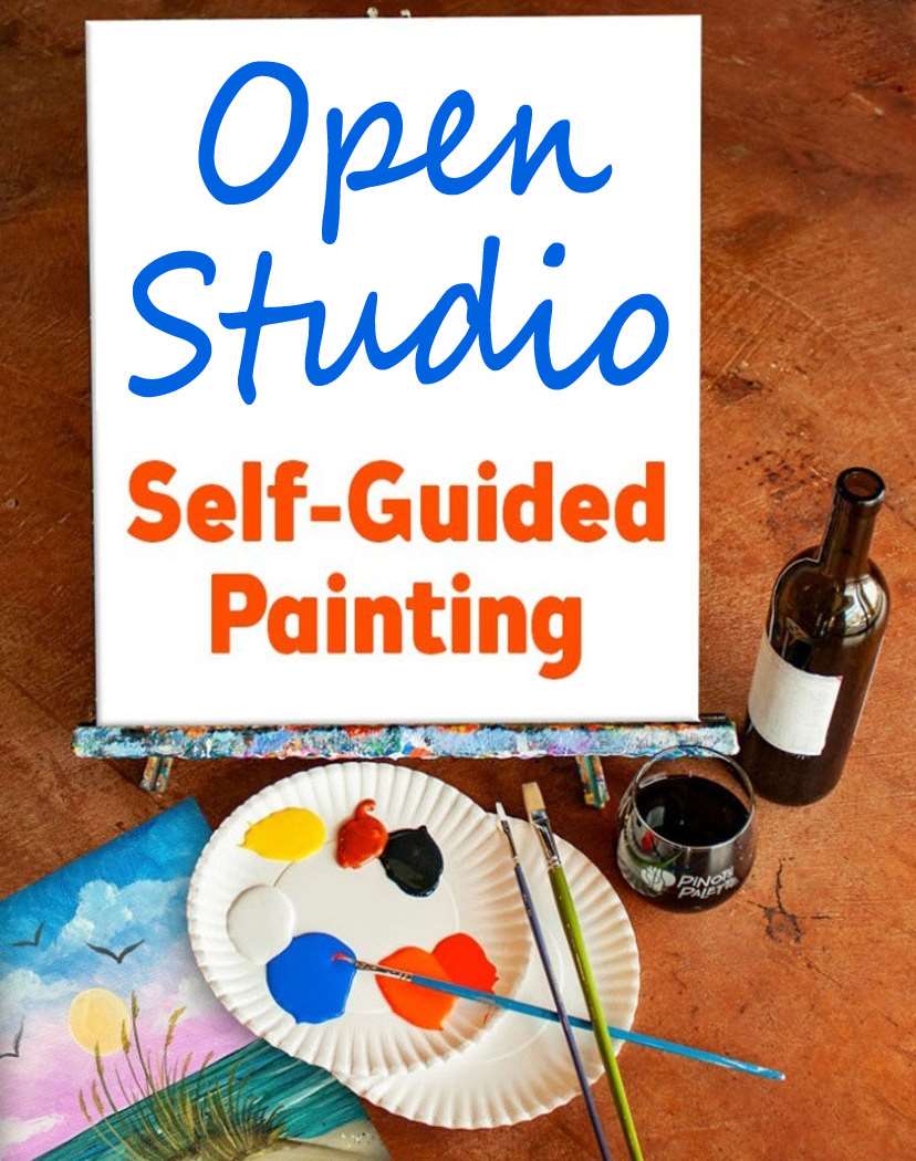 Open Studio ( self guided) - Pinot's Palette Painting