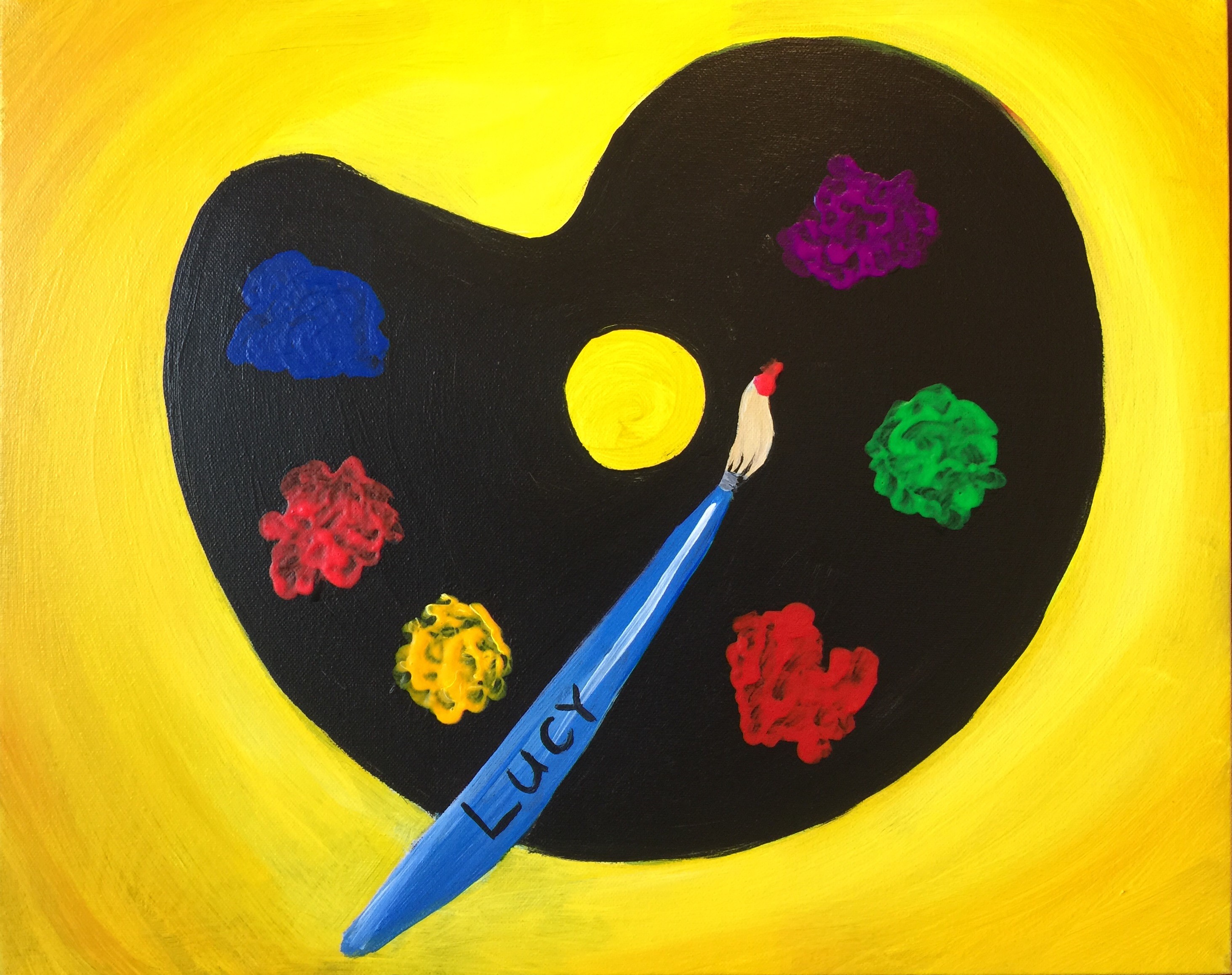 Paint Palette Fun - Pinot's Palette Painting