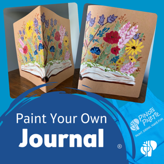 Paint Your Own Journal - Pinot's Palette Painting