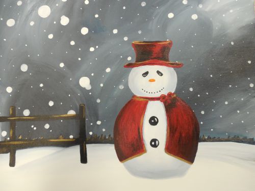 Parson Brown - Pinot's Palette Painting