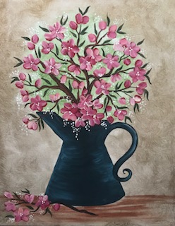 Pitcher Perfect - Pinot's Palette Painting